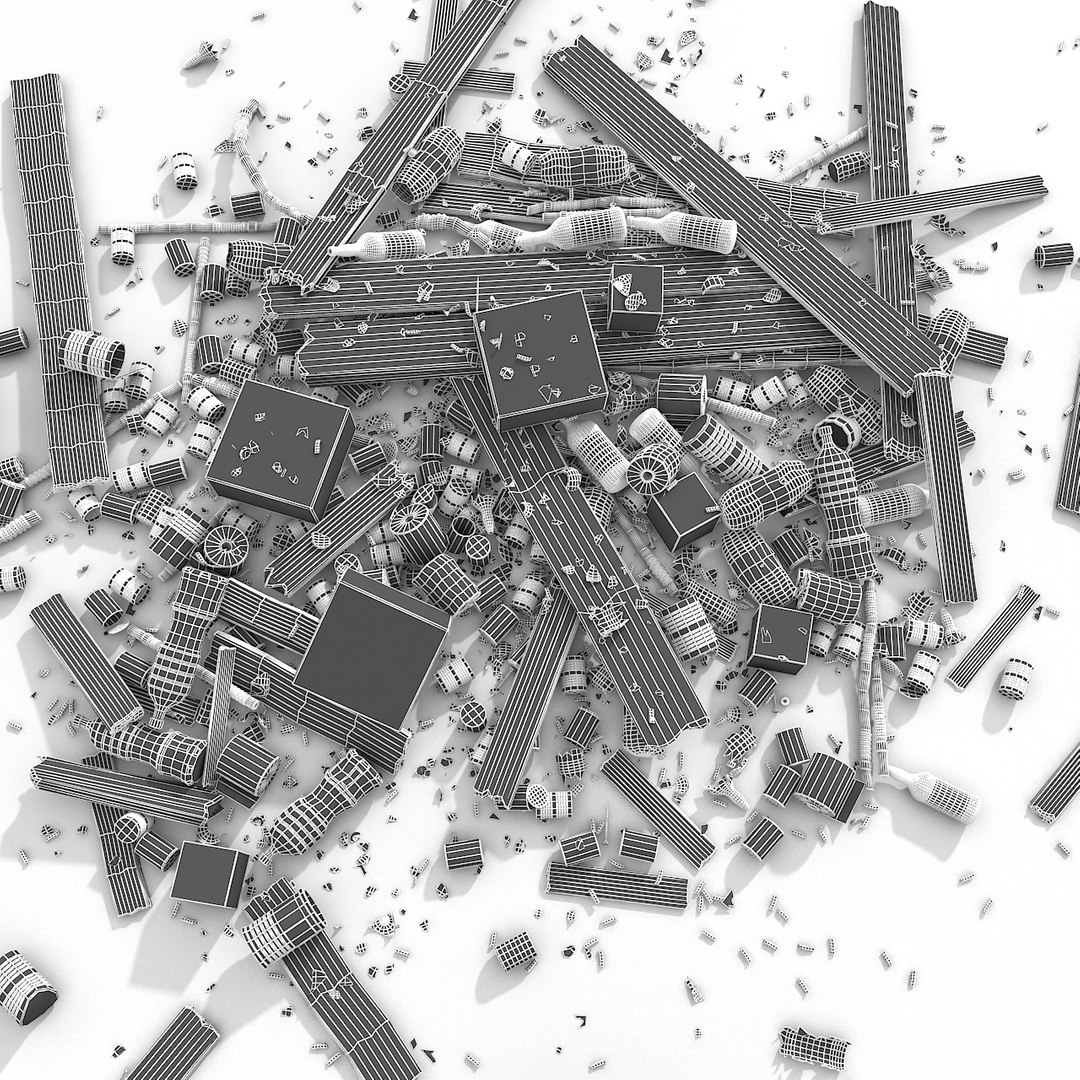 3d Debris Model