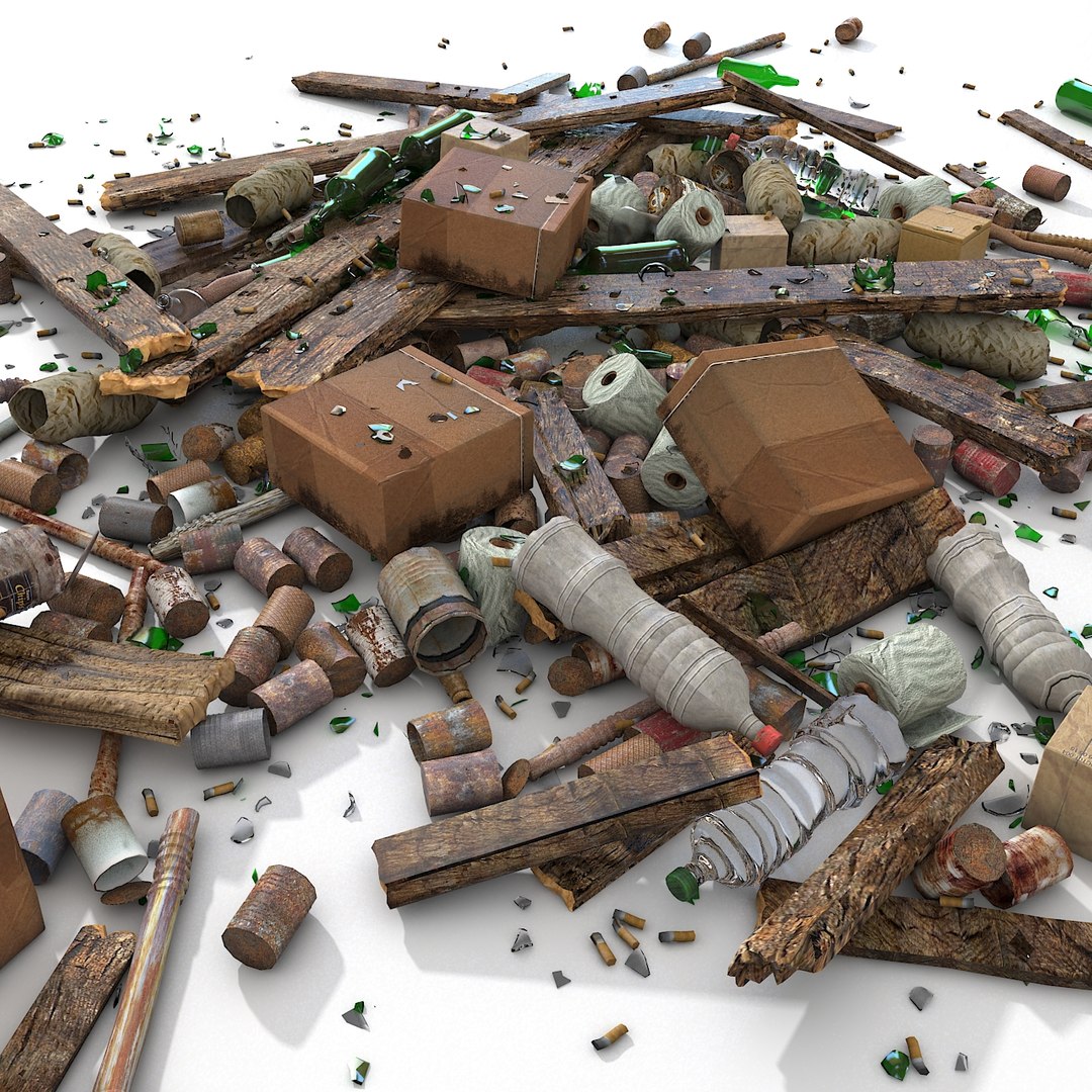 3d Debris Model