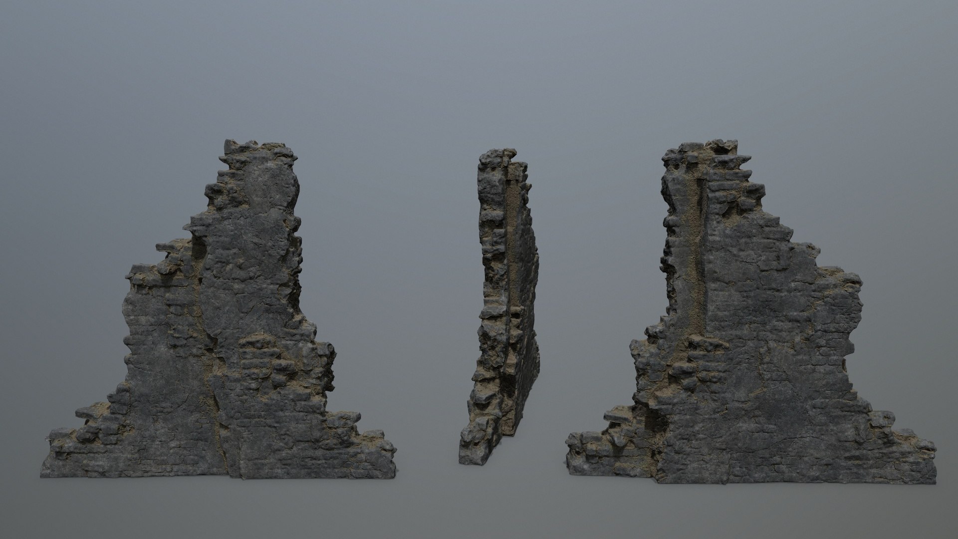 Old Ruins Model - TurboSquid 2349969