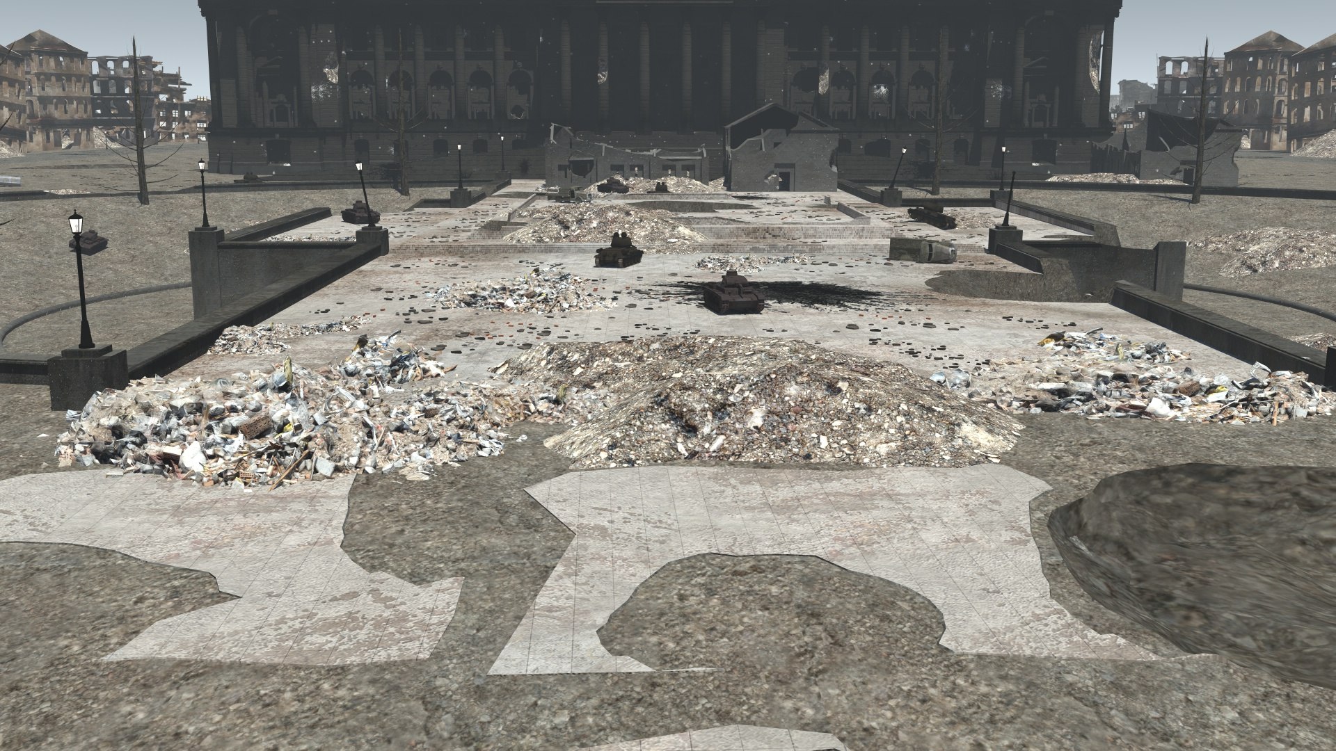 3D Reichstag 1945 Berlin - TurboSquid 1615049