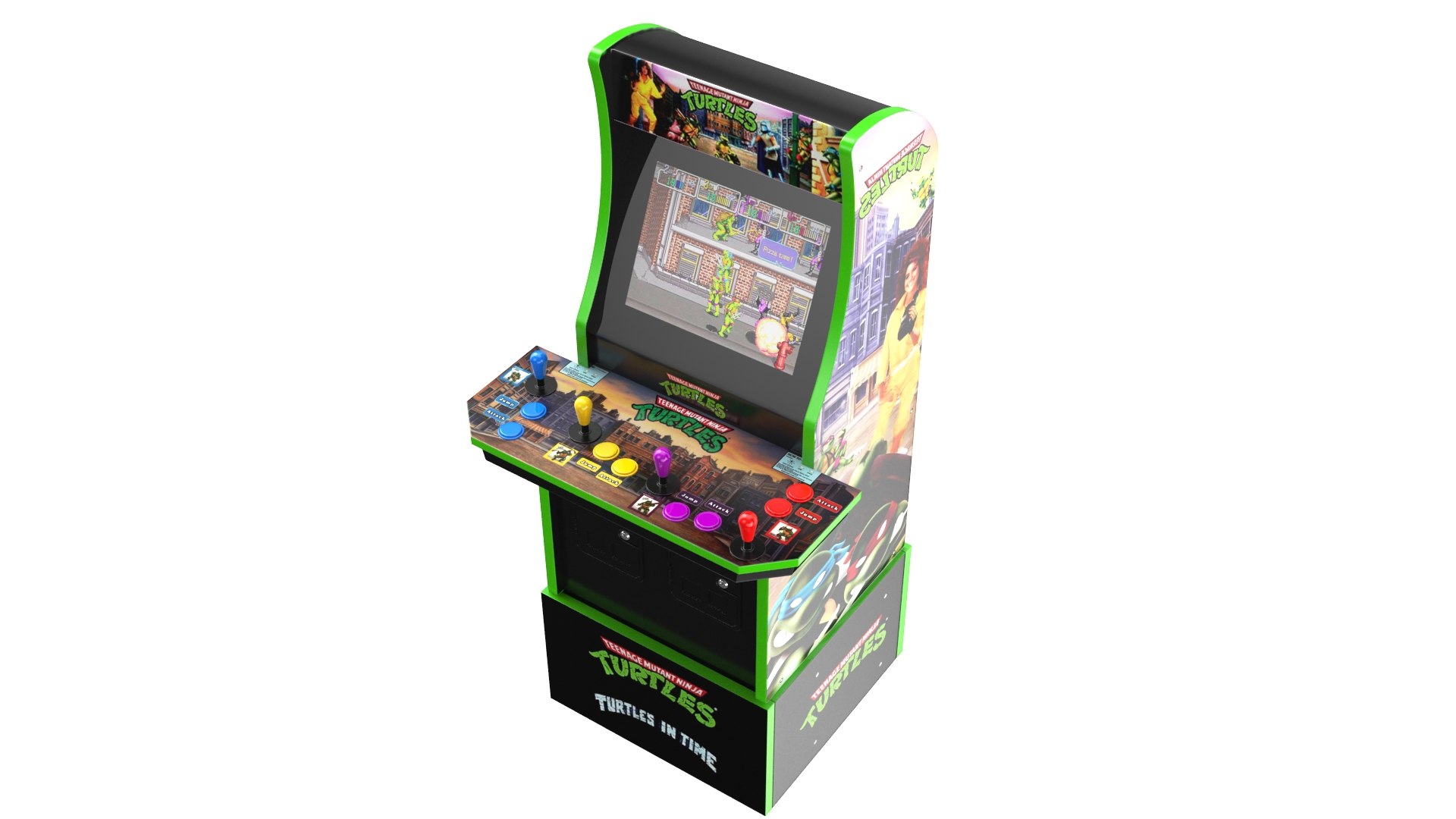 3D TMNT Arcade Game - TurboSquid 1973443