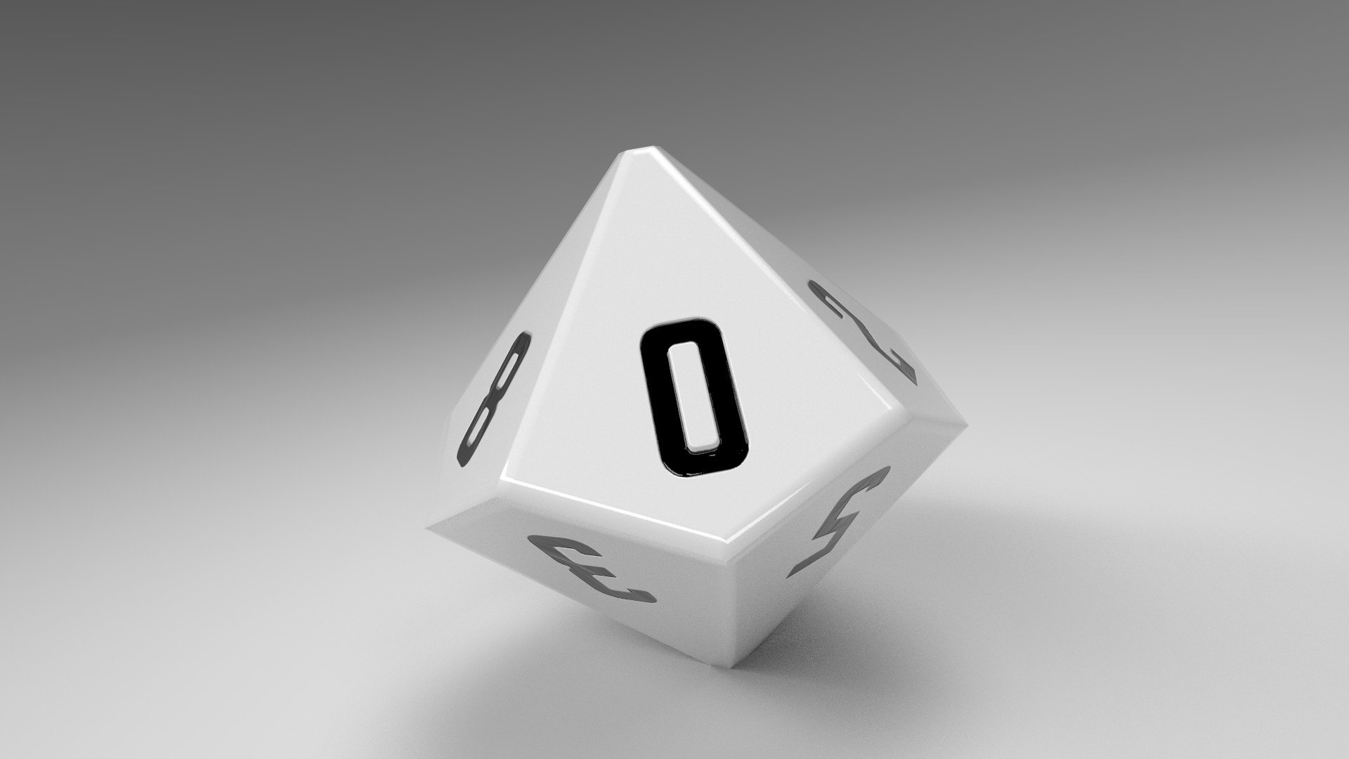 Dice d10 game ready PBR Low-poly 3D - TurboSquid 1750943