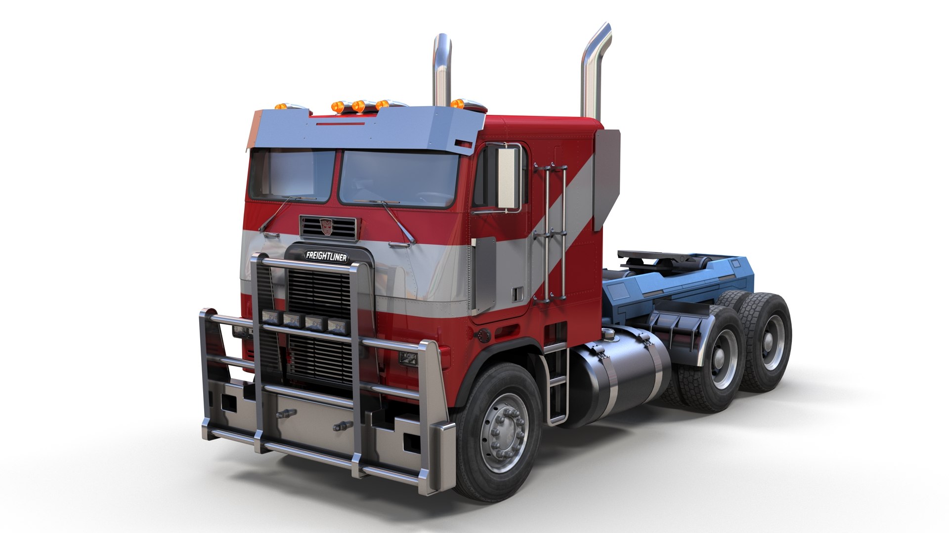 Optimus Prime Freightliner PBR 3D - TurboSquid 2008006