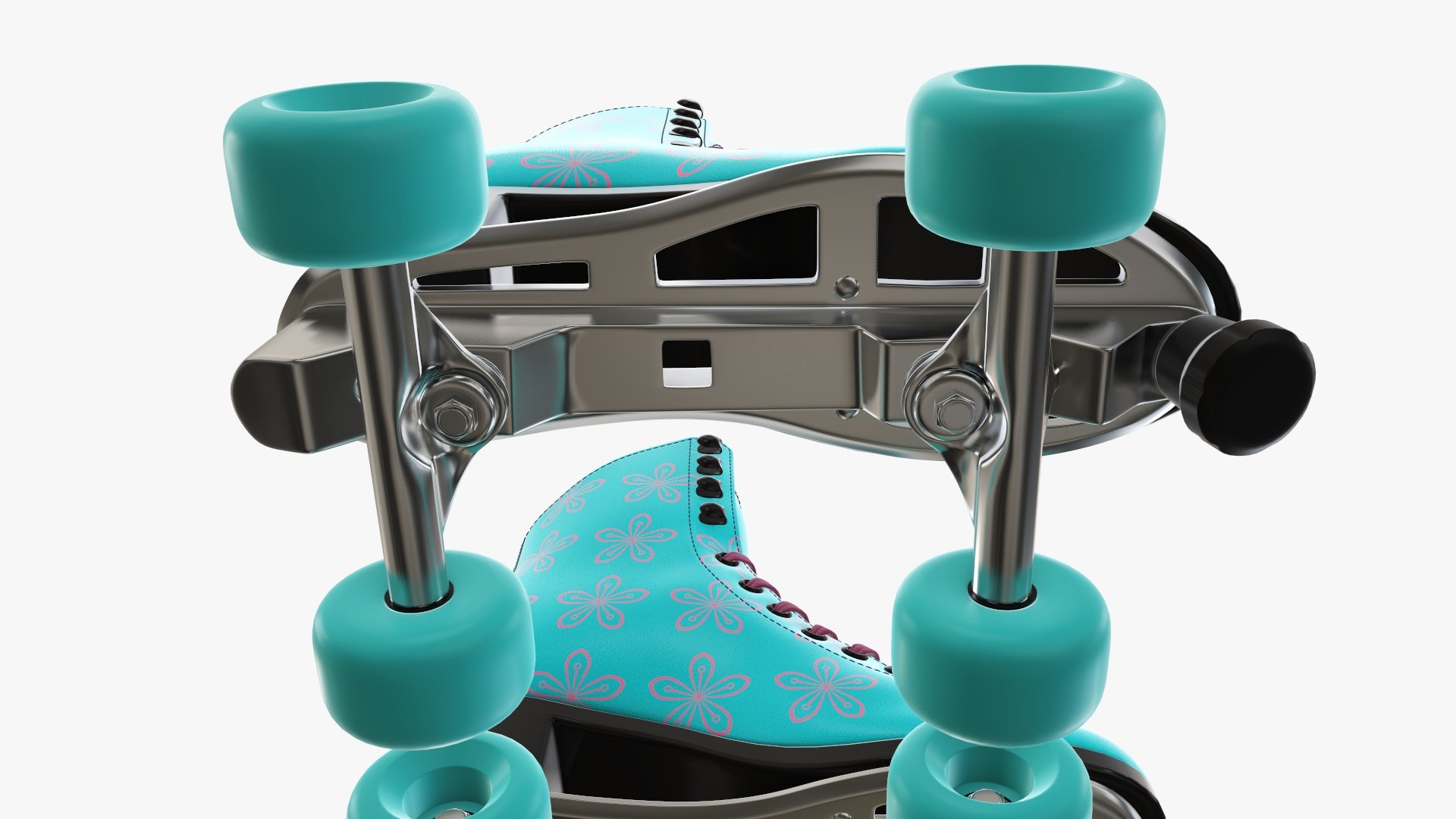 3D Quad Roller Boot - TurboSquid 1645736