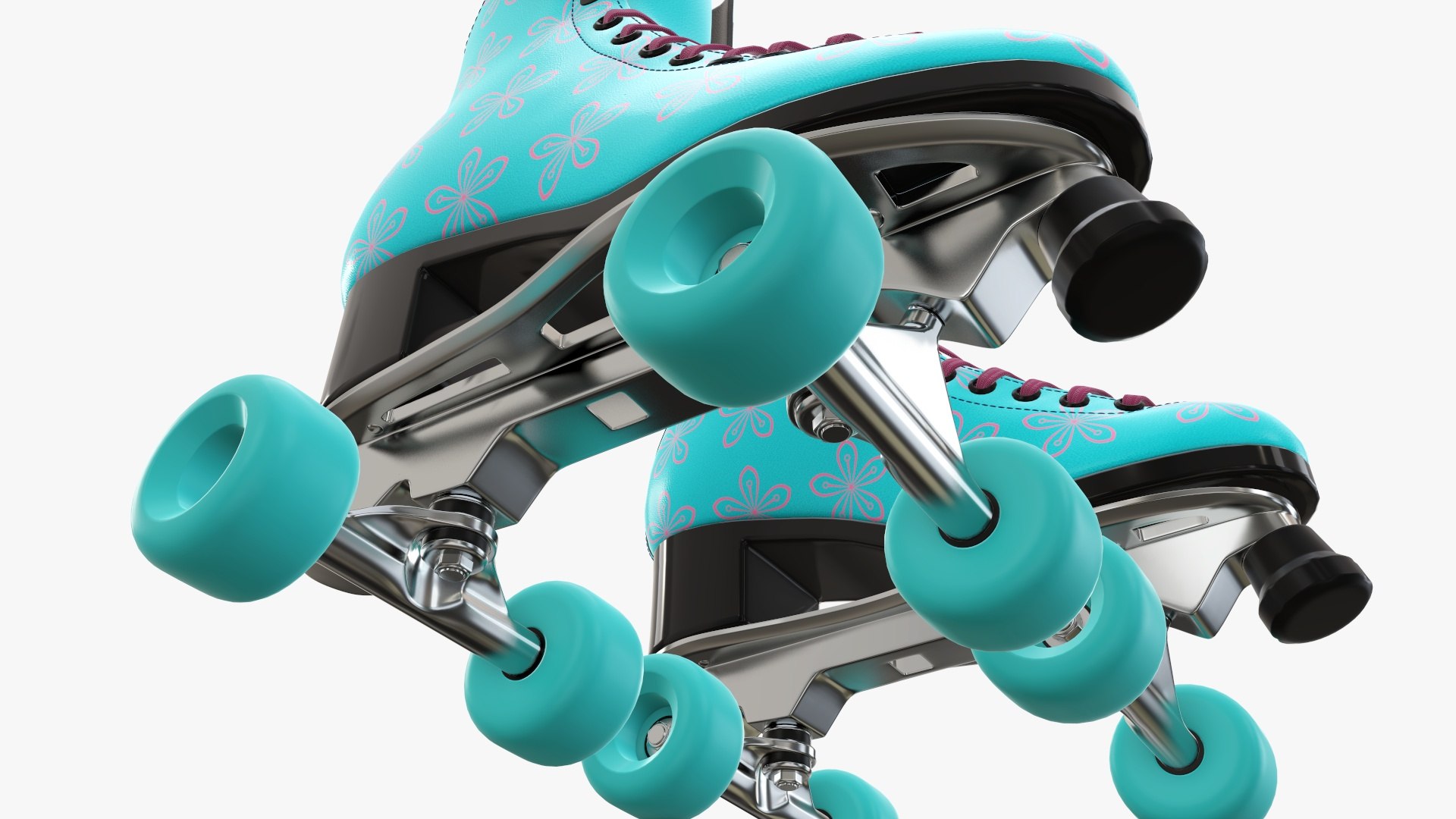 3D Quad Roller Boot - TurboSquid 1645736