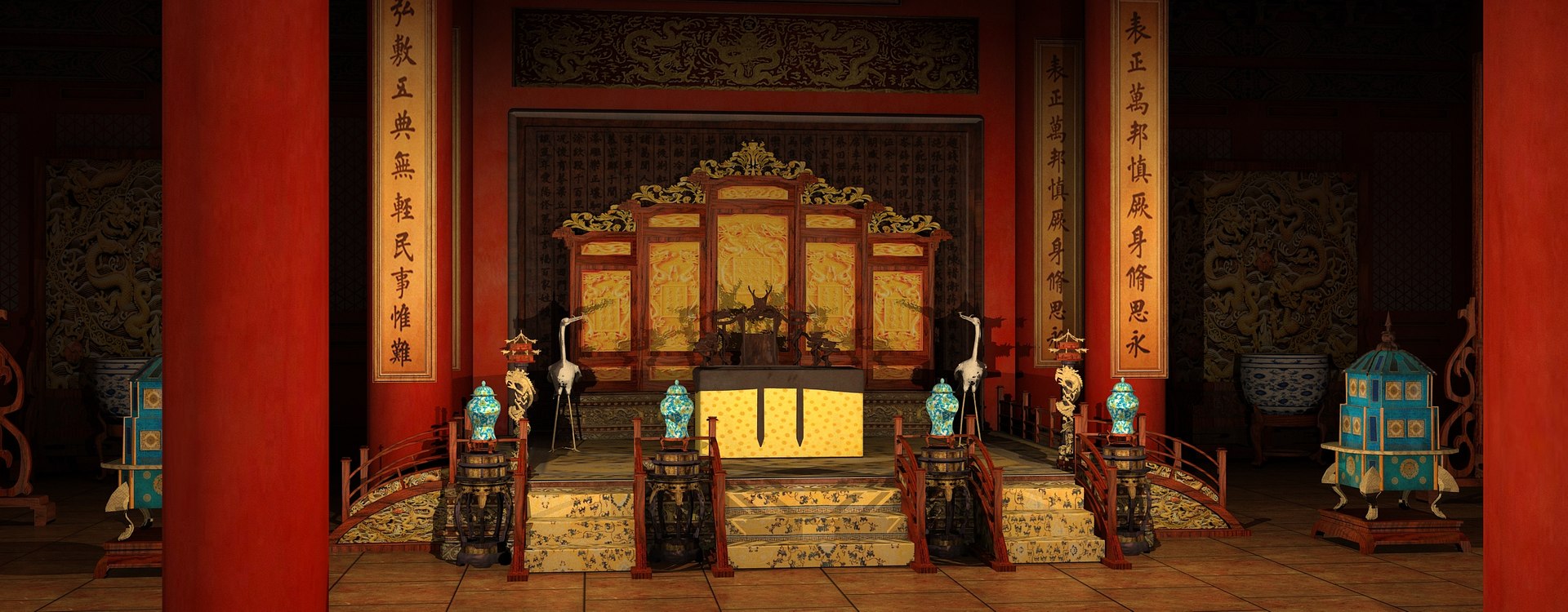 Forbidden City 3D Model - TurboSquid 1532659