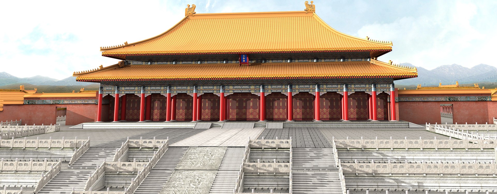 Forbidden City 3D Model - TurboSquid 1532659