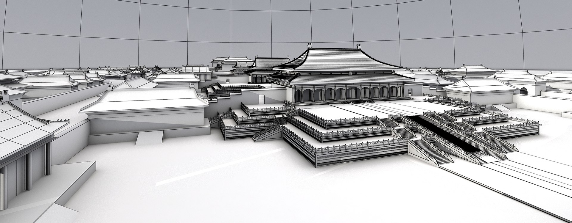 Forbidden city 3D model - TurboSquid 1532659