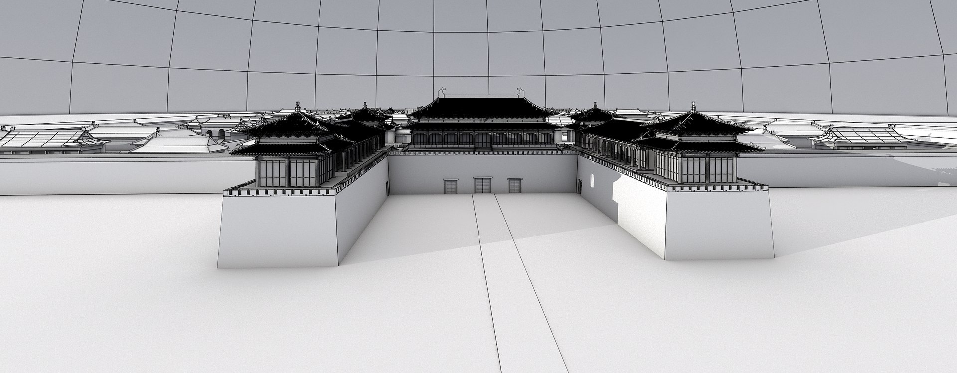 Forbidden city 3D model - TurboSquid 1532659
