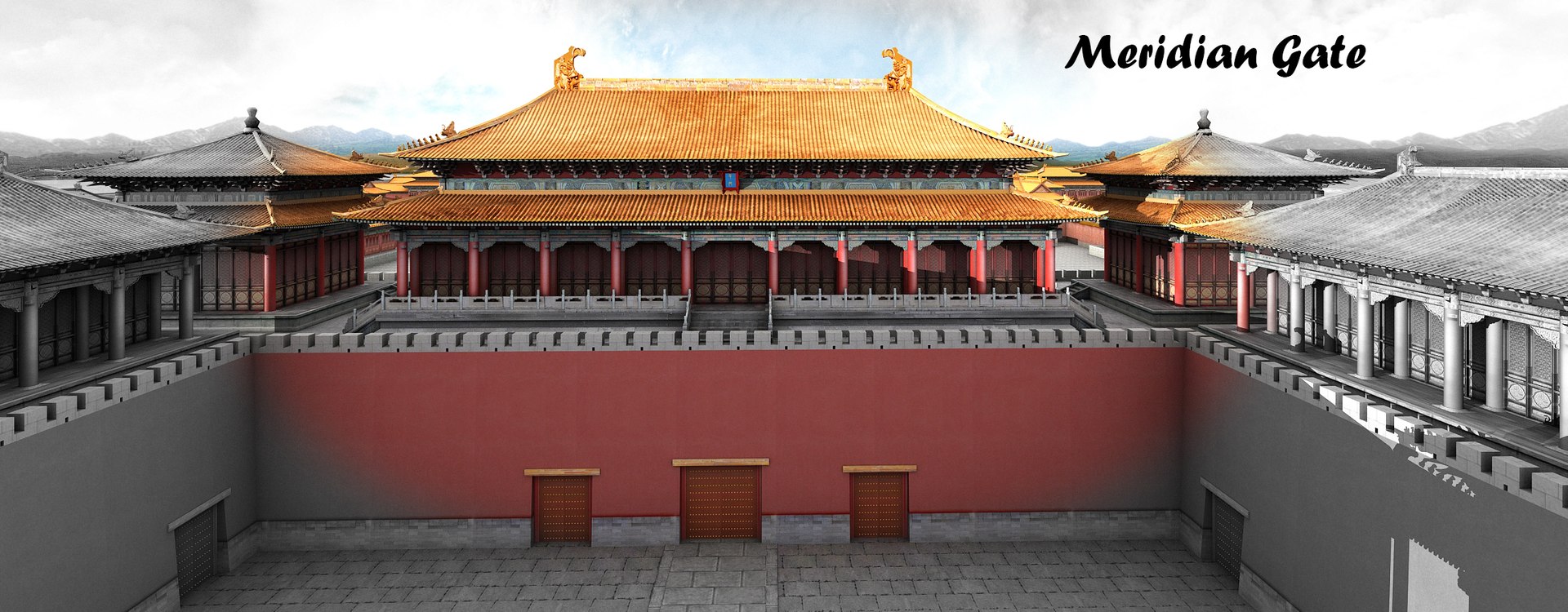 Forbidden City 3D Model - TurboSquid 1532659