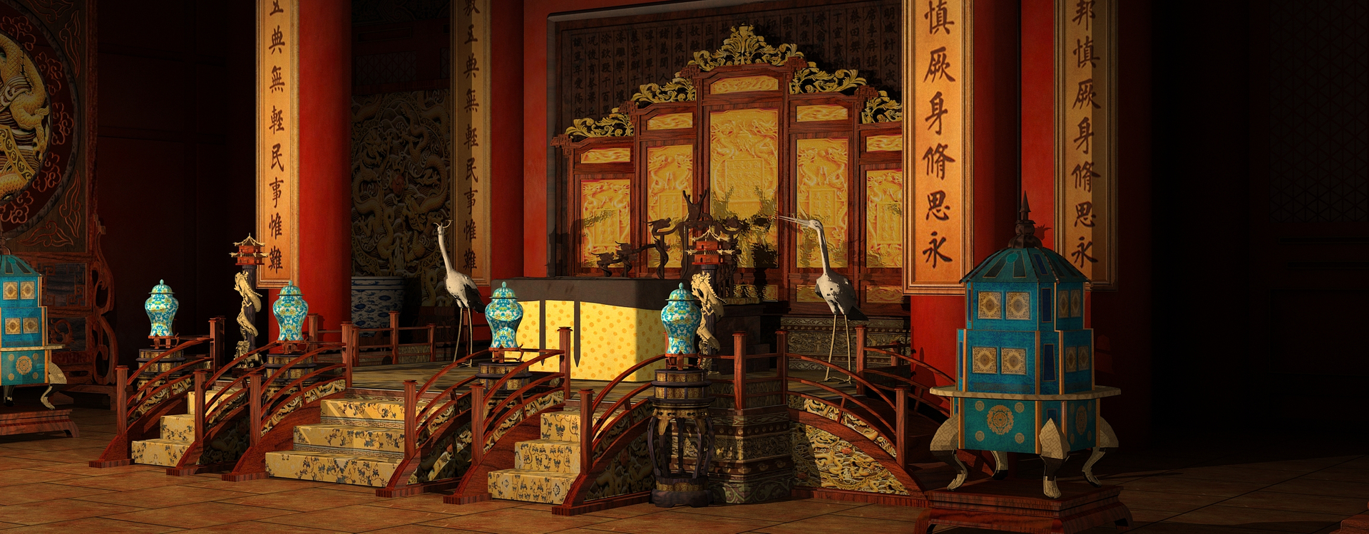 Forbidden city 3D model - TurboSquid 1532659