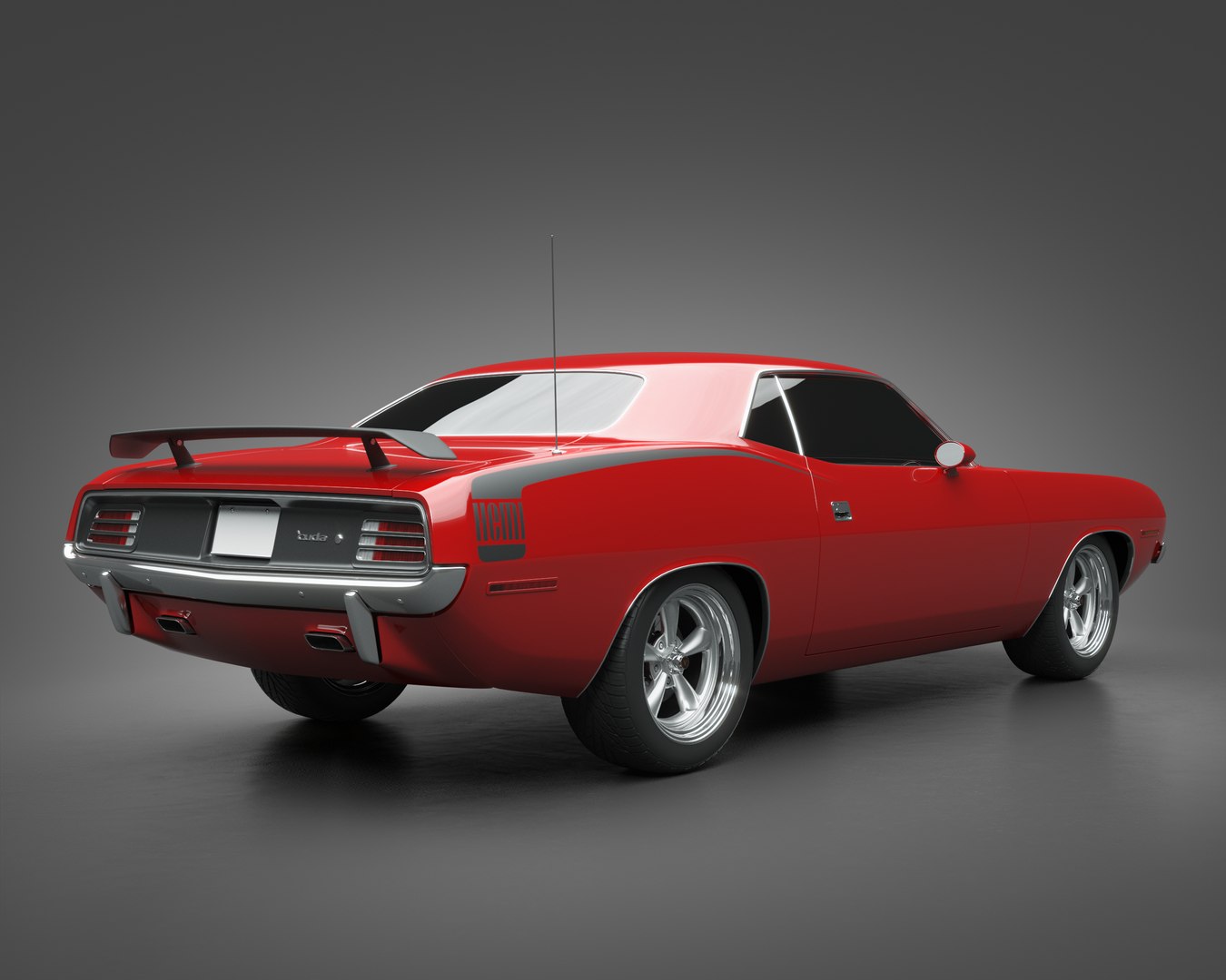 1970 Hemi Cuda Red