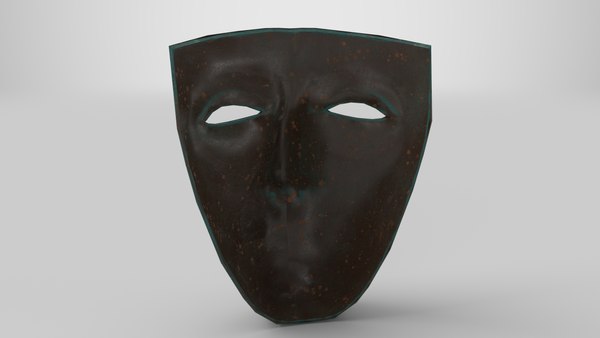 Roman mask 3D - TurboSquid 1445343