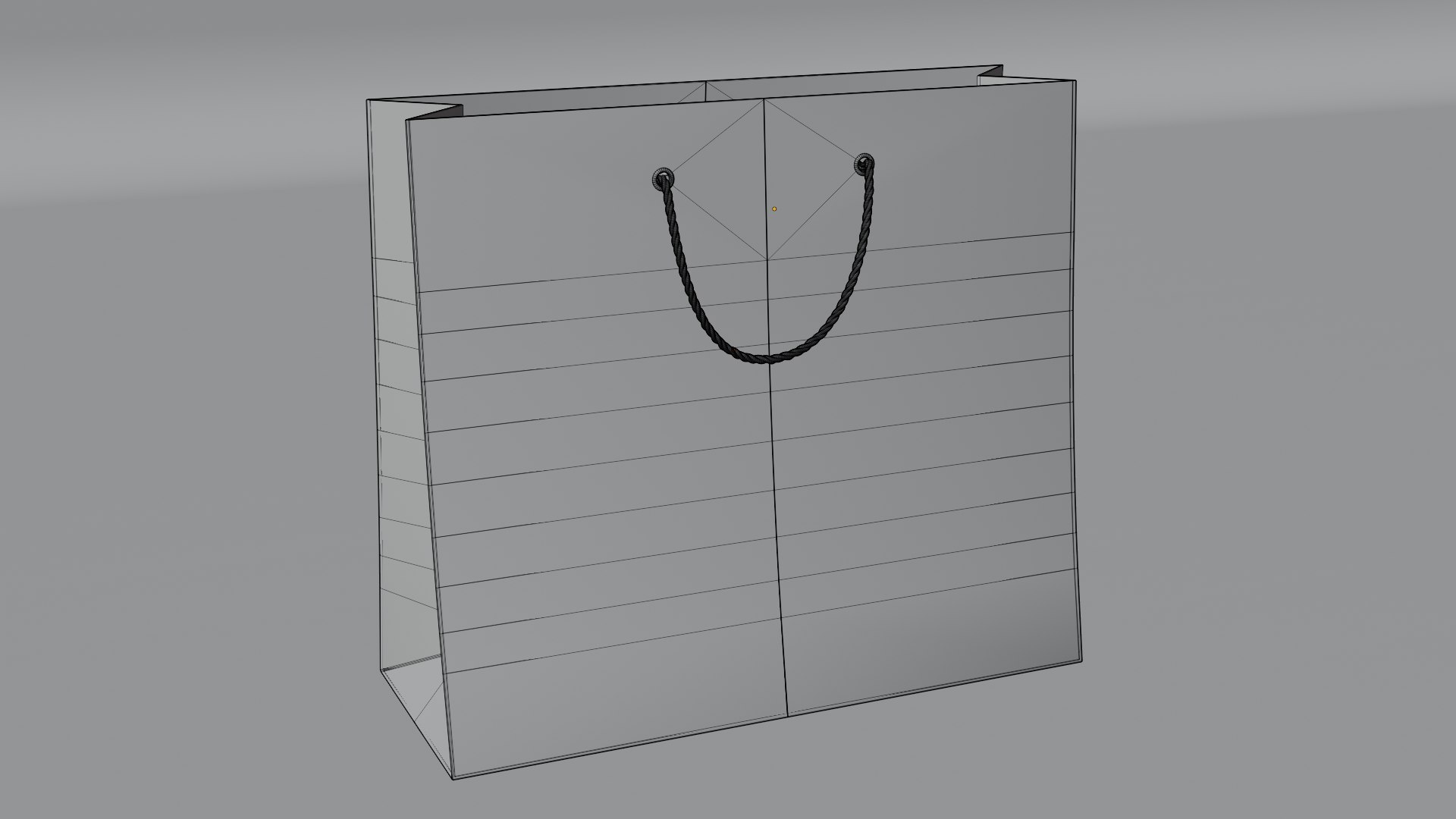 3D Shopping Bag Model - TurboSquid 2218305