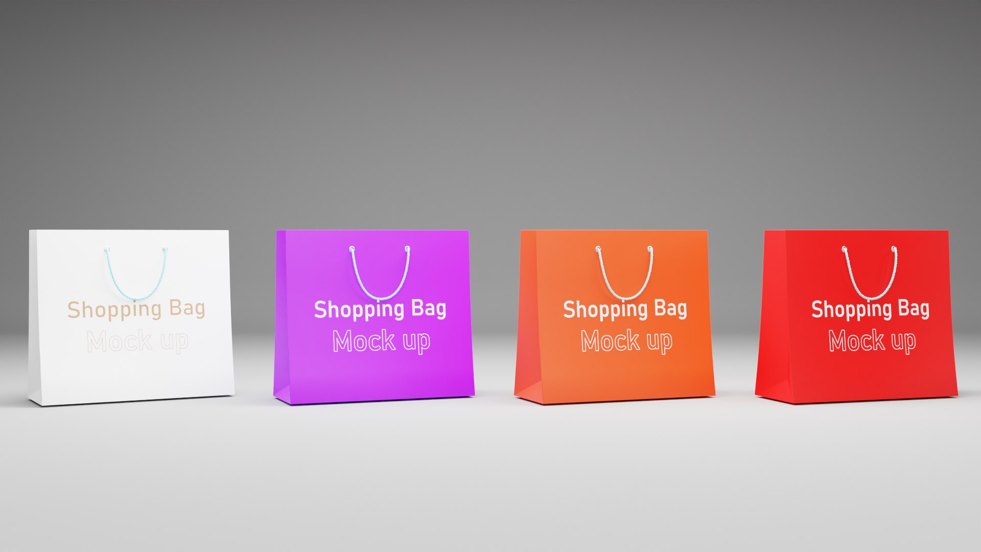3D Shopping Bag Model - TurboSquid 2218305