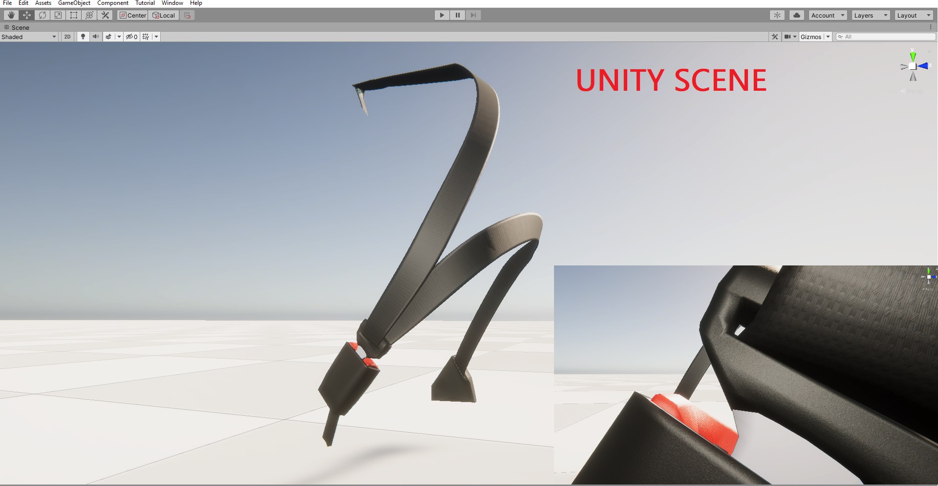 3D Seatbelt Belt - TurboSquid 1627399