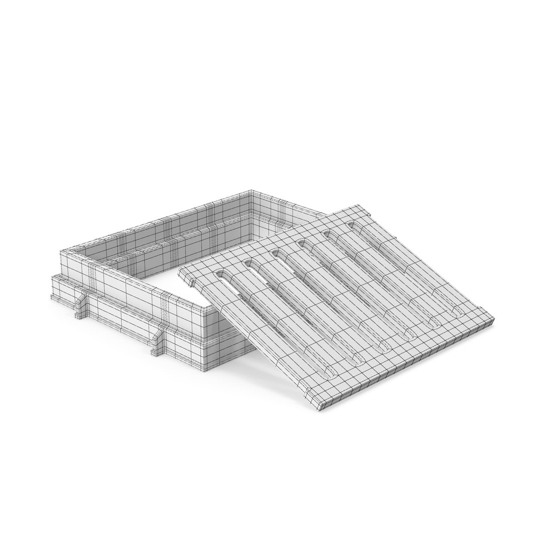 Open Manhole 3D Model - TurboSquid 2032431