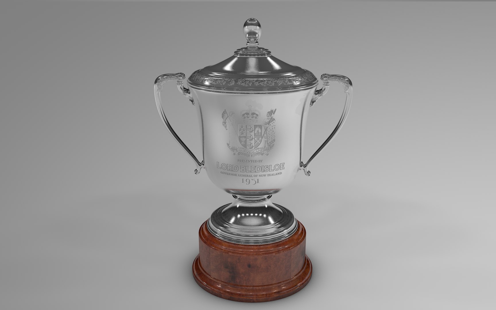 3D BLEDISLOE CUP L1500 Model - TurboSquid 1790079