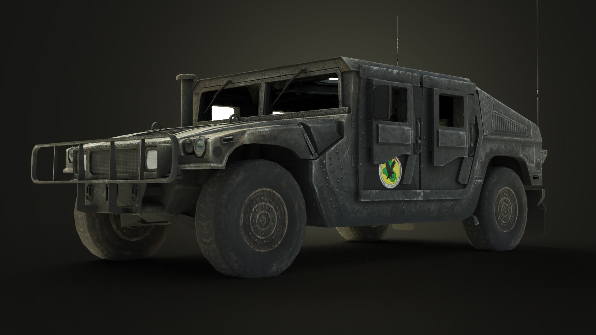 Humvee IRAQ Model - TurboSquid 1942148