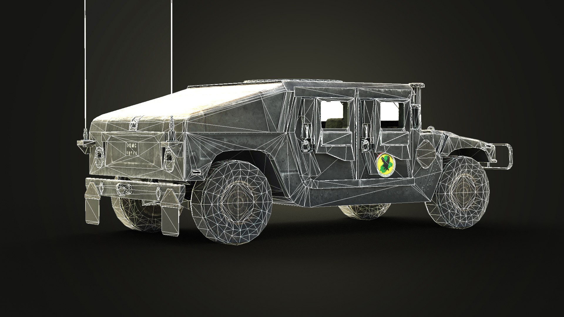 Humvee IRAQ Model - TurboSquid 1942148