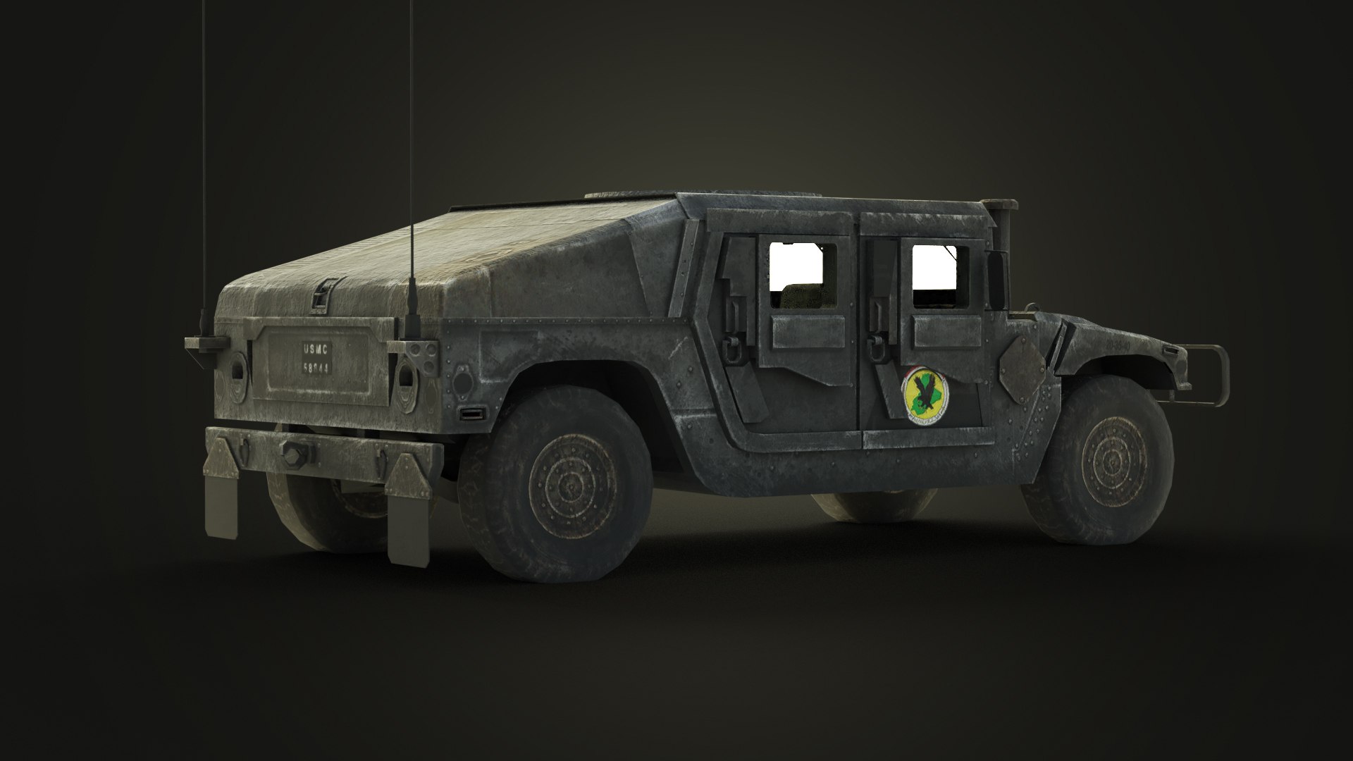 Humvee IRAQ Model - TurboSquid 1942148