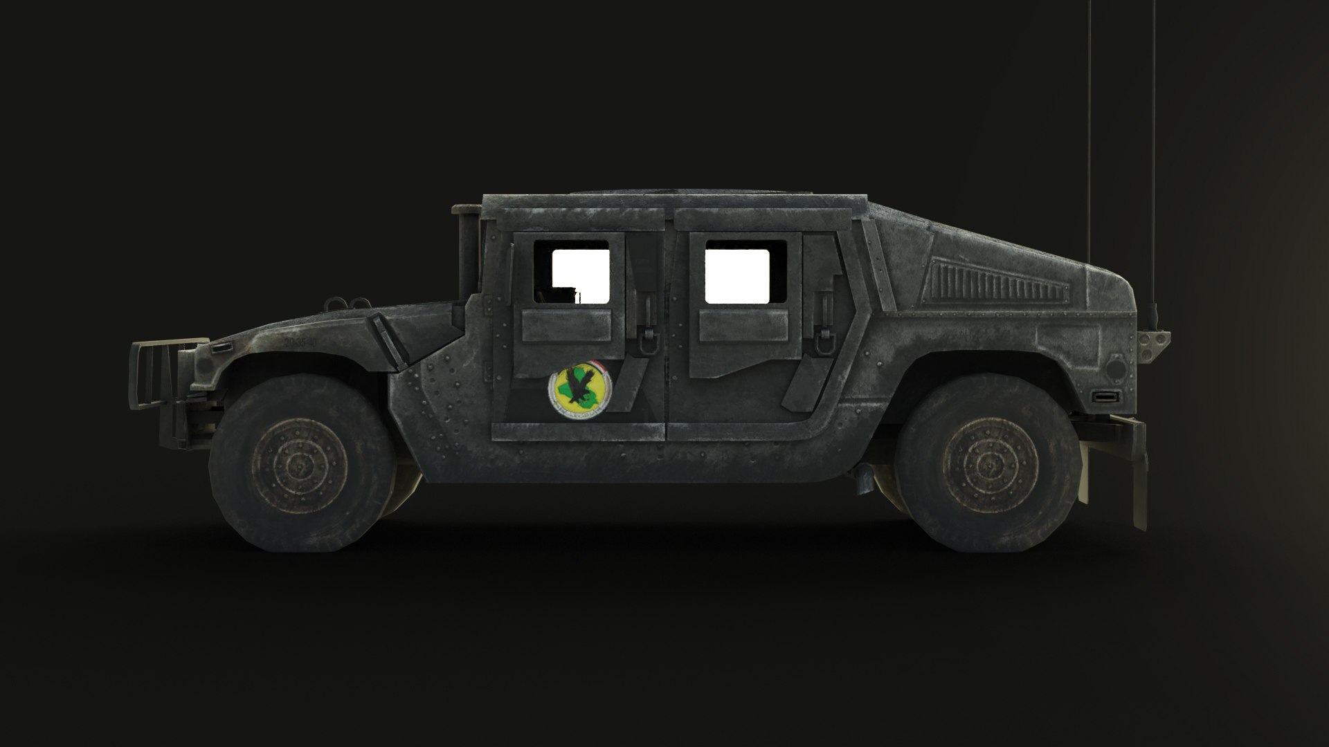 Humvee IRAQ Model - TurboSquid 1942148