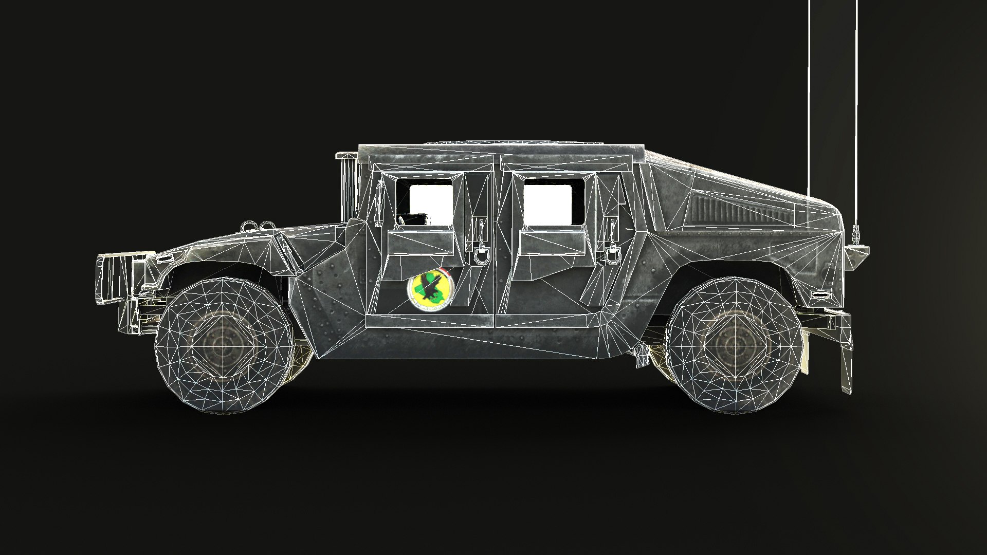 Humvee IRAQ Model - TurboSquid 1942148