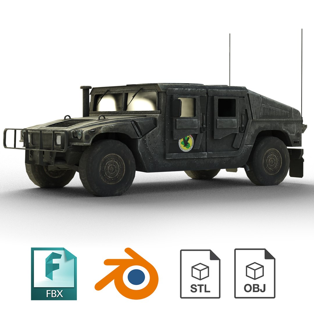 Humvee IRAQ Model - TurboSquid 1942148