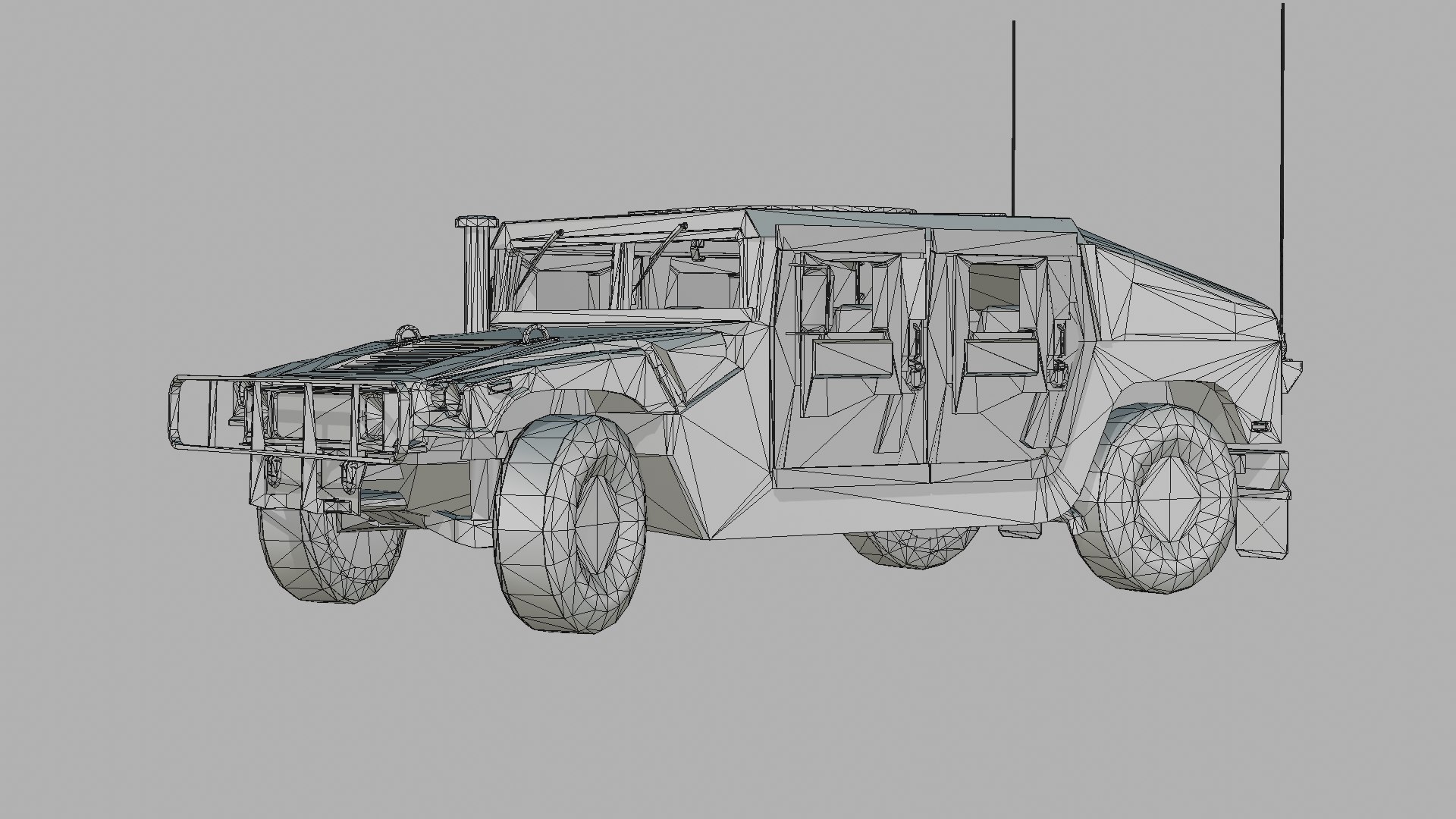 Humvee IRAQ Model - TurboSquid 1942148