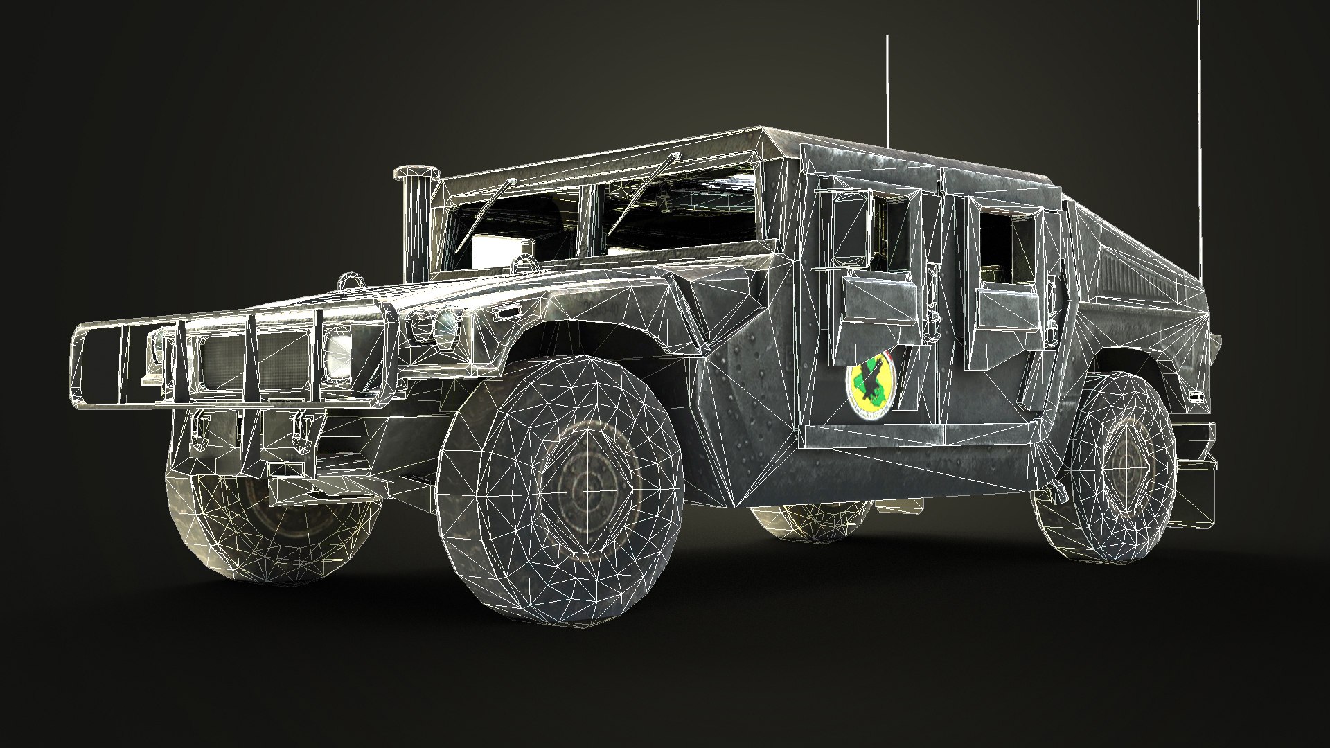 Humvee IRAQ Model - TurboSquid 1942148