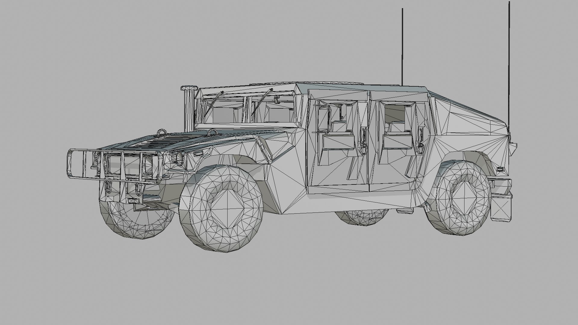 Humvee IRAQ Model - TurboSquid 1942148