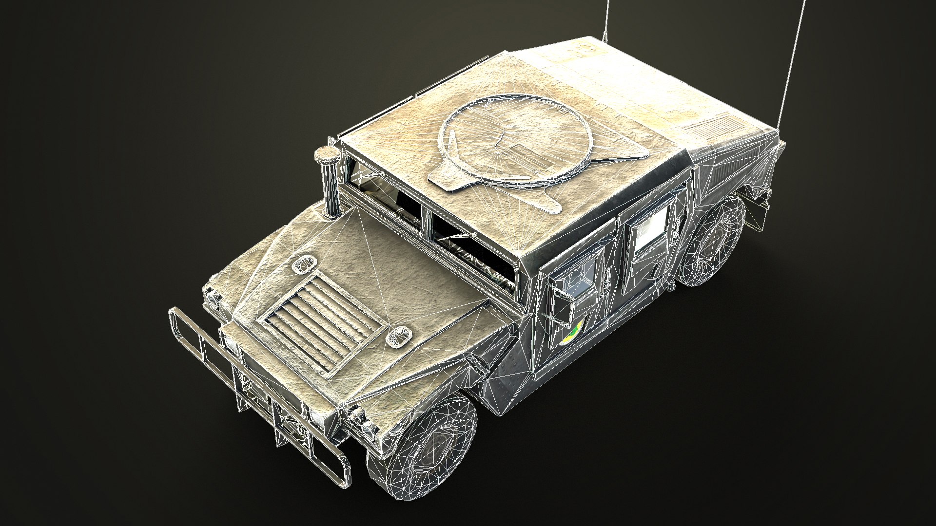 Humvee IRAQ Model - TurboSquid 1942148