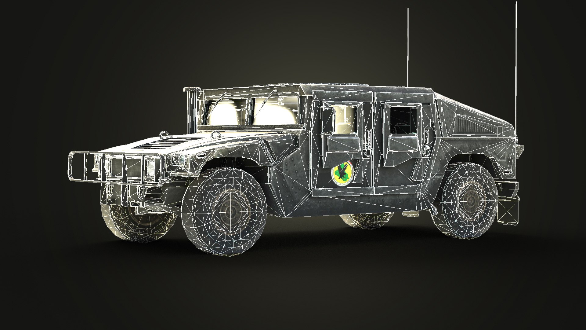 Humvee IRAQ Model - TurboSquid 1942148