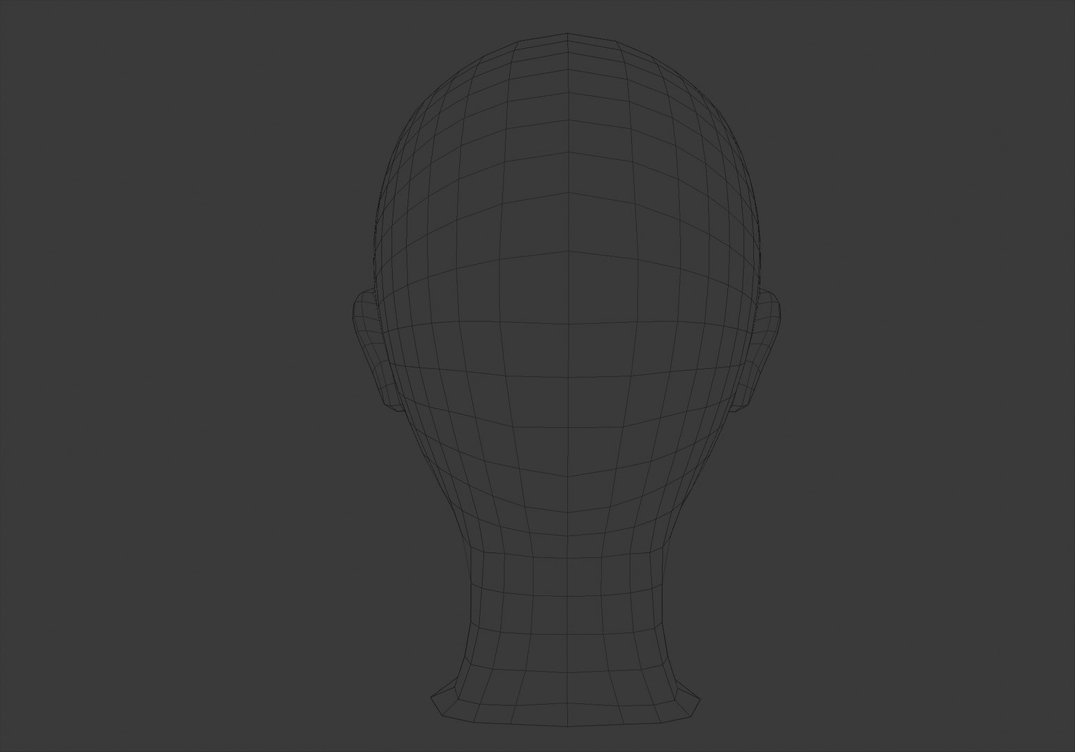 Basic Female Head 3D Model - TurboSquid 1959312
