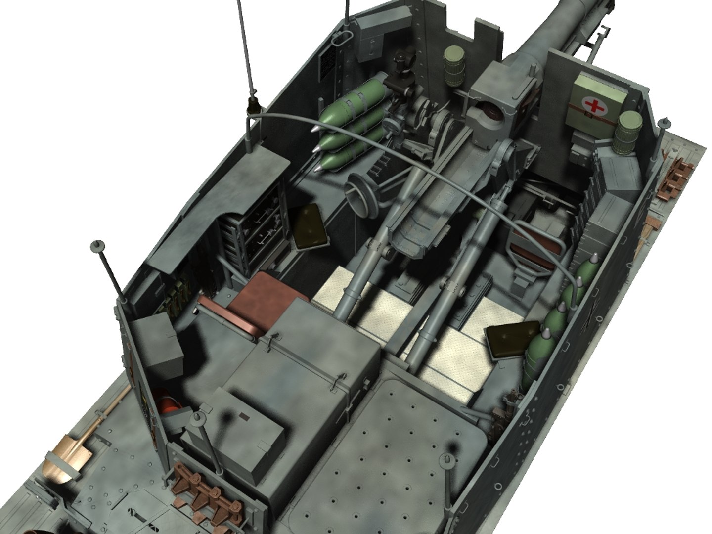 Lightwave German Artillery Pz 38