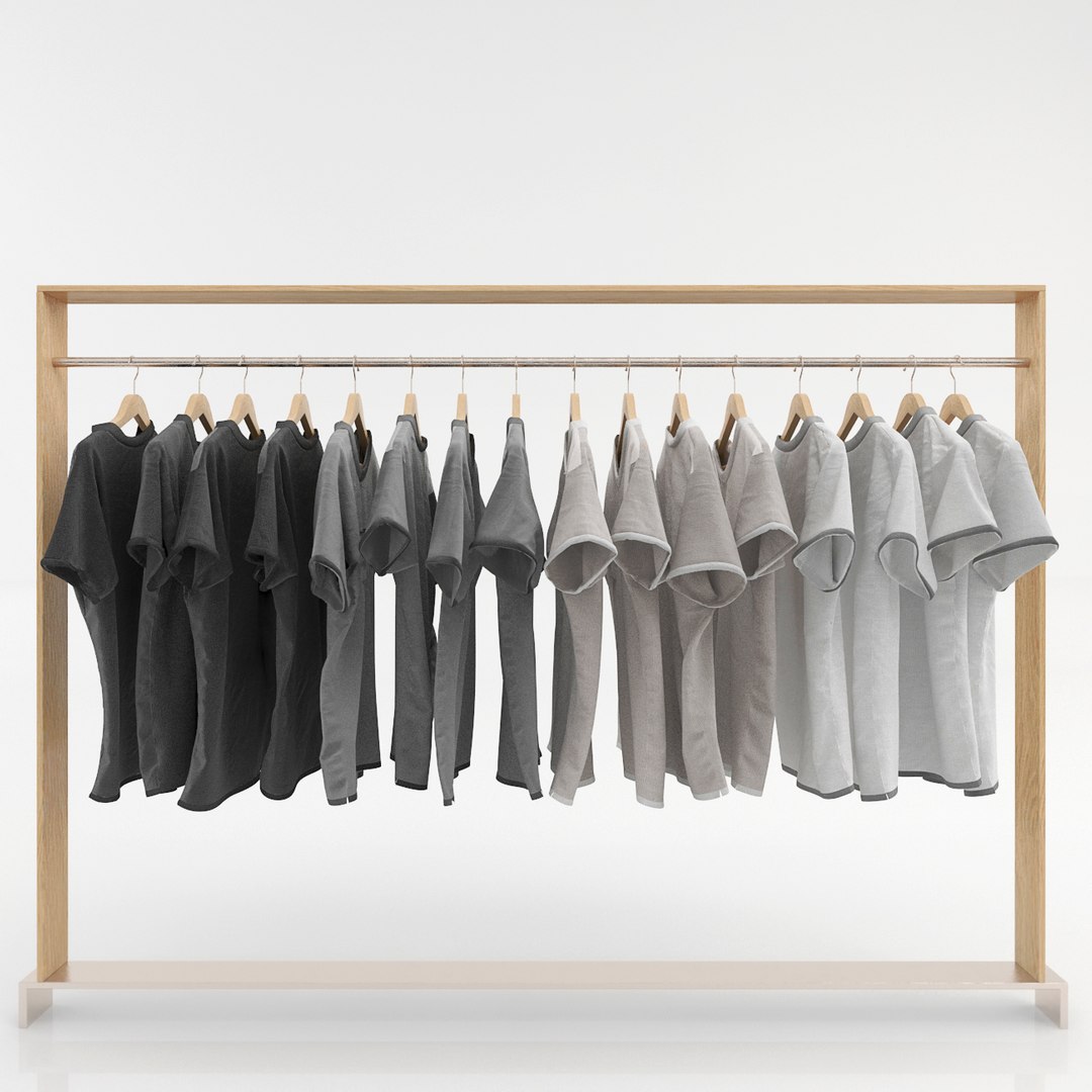 3d model clothes wardrobes