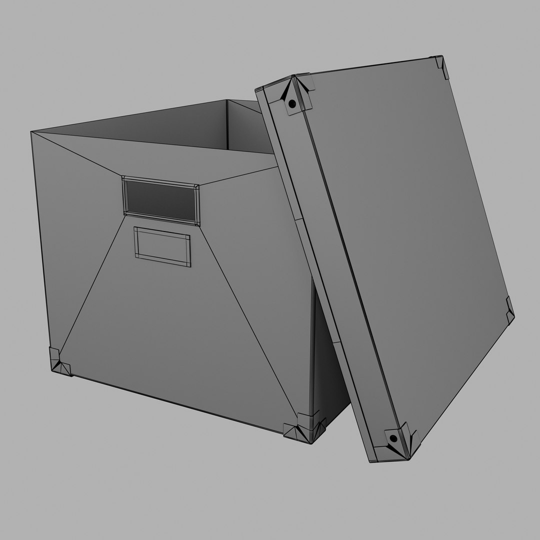 Storage Boxes 3ds Free