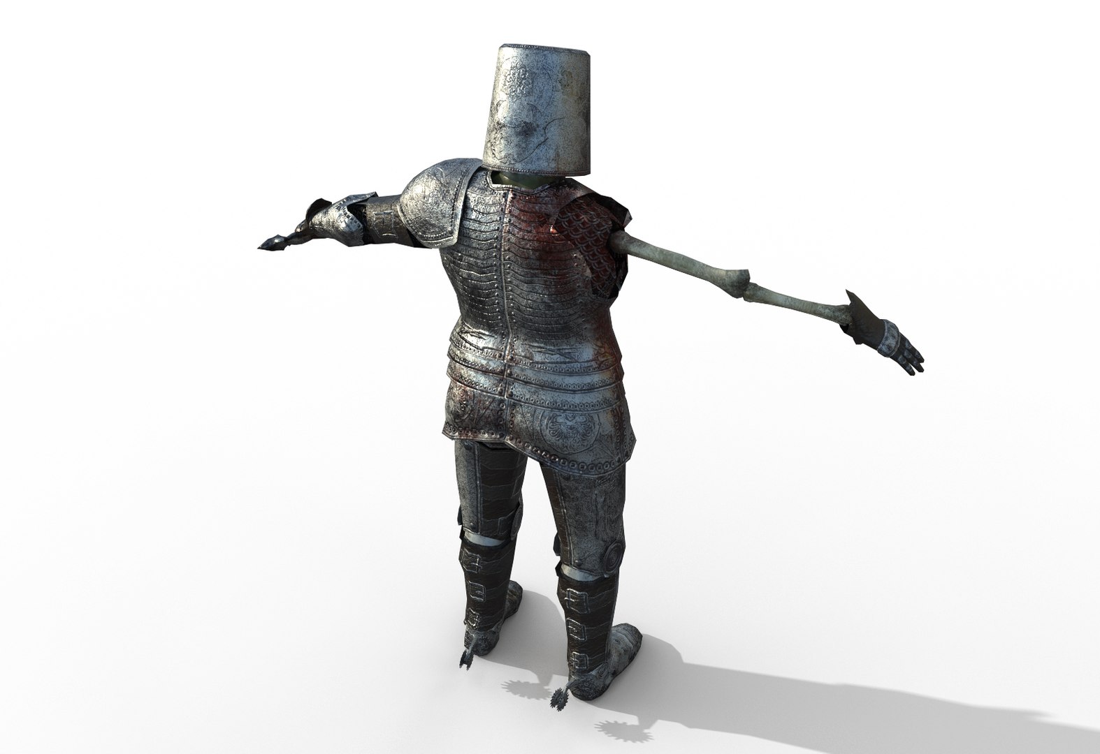 Max Dead Knight Rigged Pbr