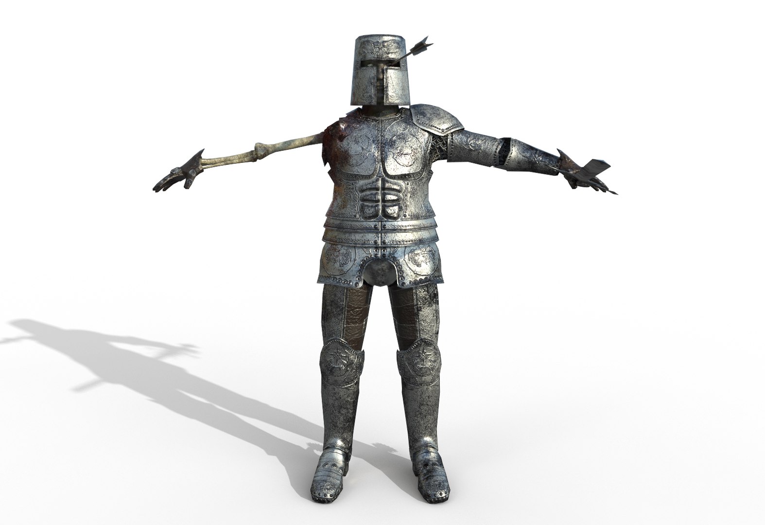 Max Dead Knight Rigged Pbr