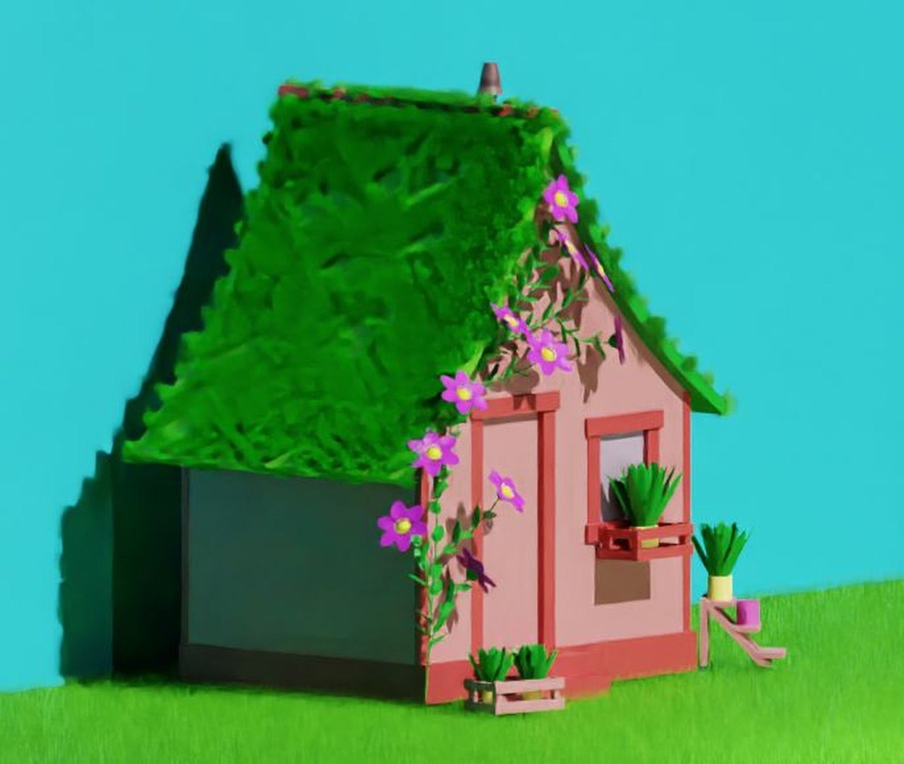 3D Forest House - TurboSquid 2021600