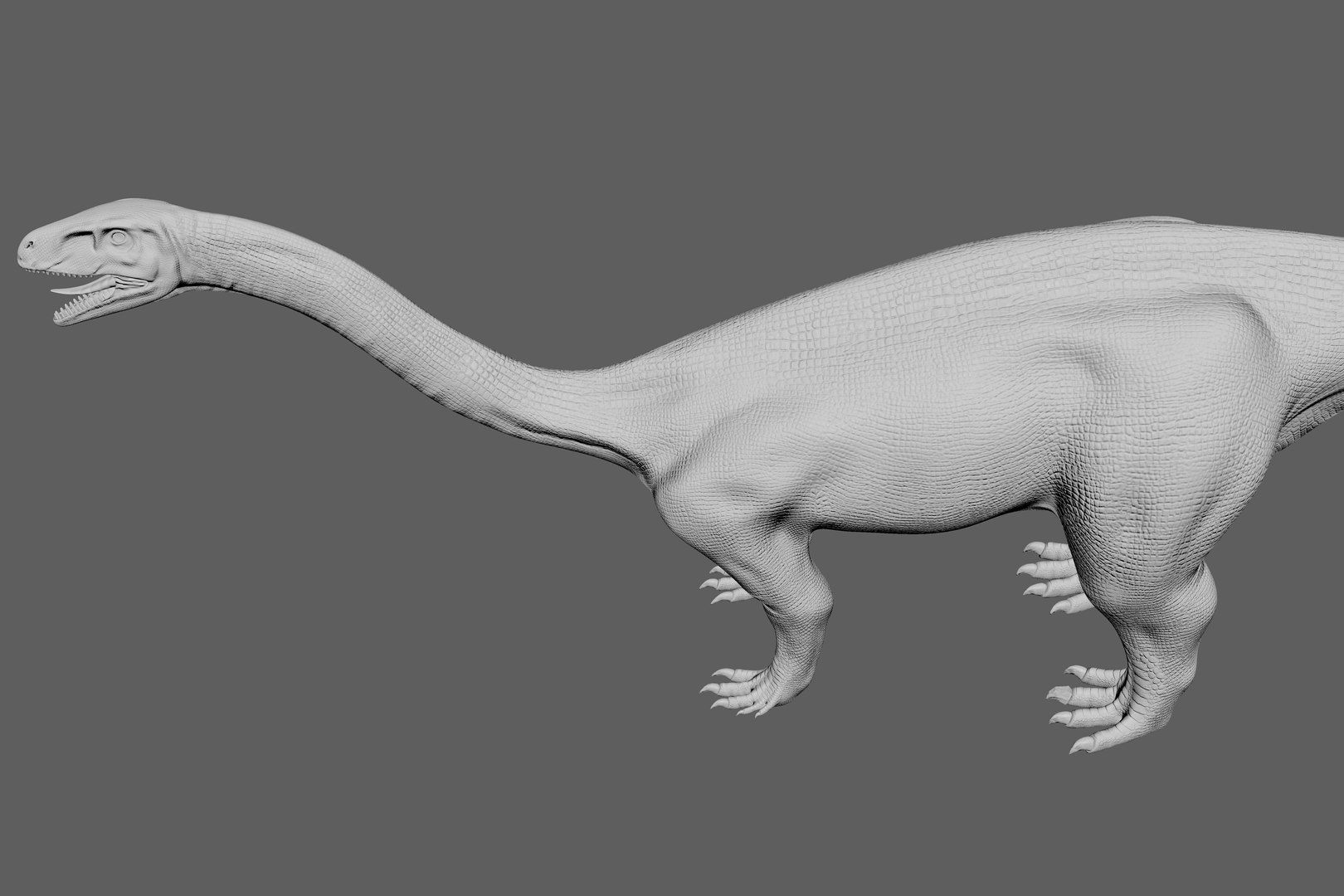 Coloradisaurus Dinosaur Triassic Animal 3D Model - TurboSquid 2333822