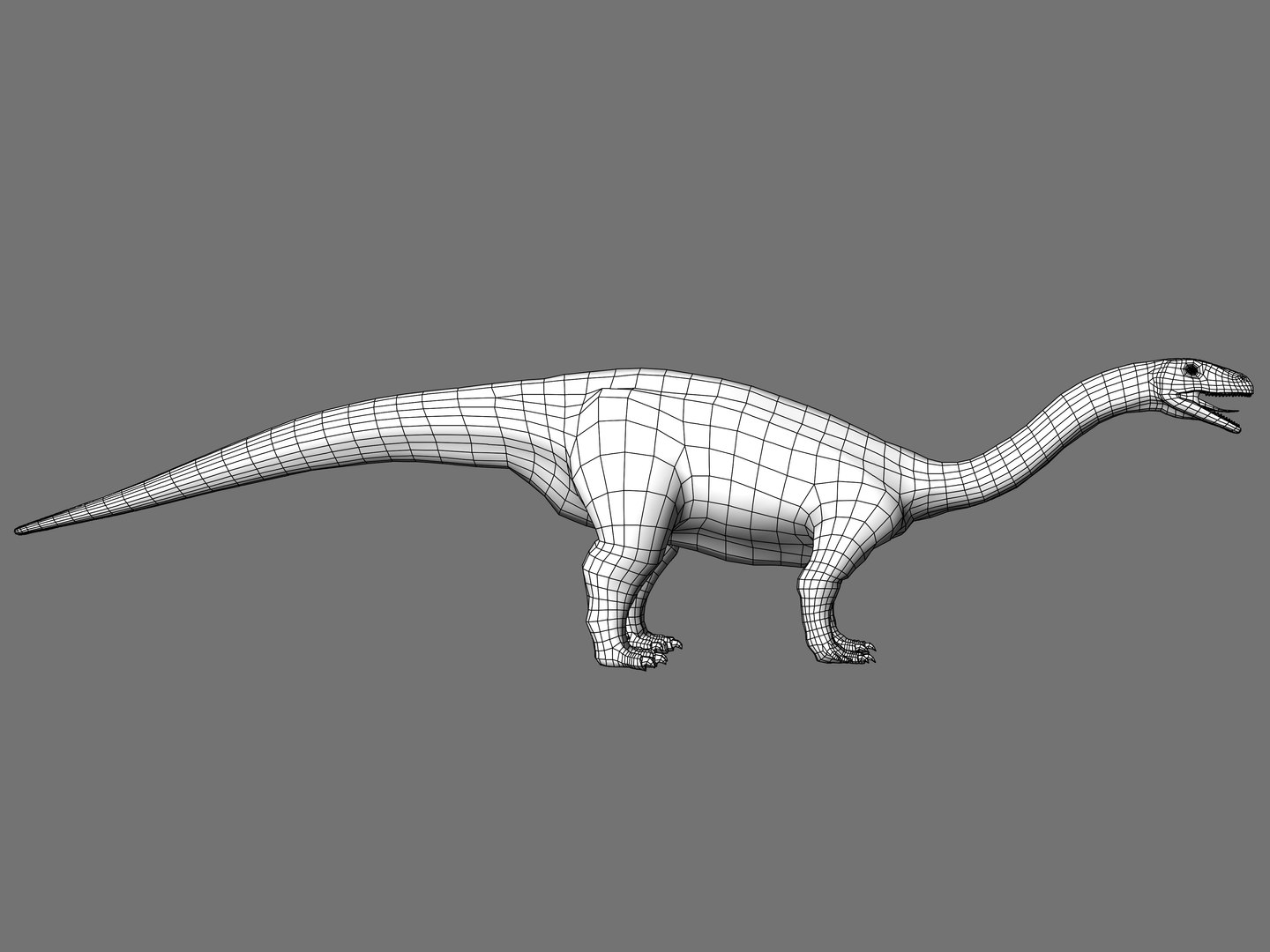 Coloradisaurus Dinosaur Triassic Animal 3D Model - TurboSquid 2333822