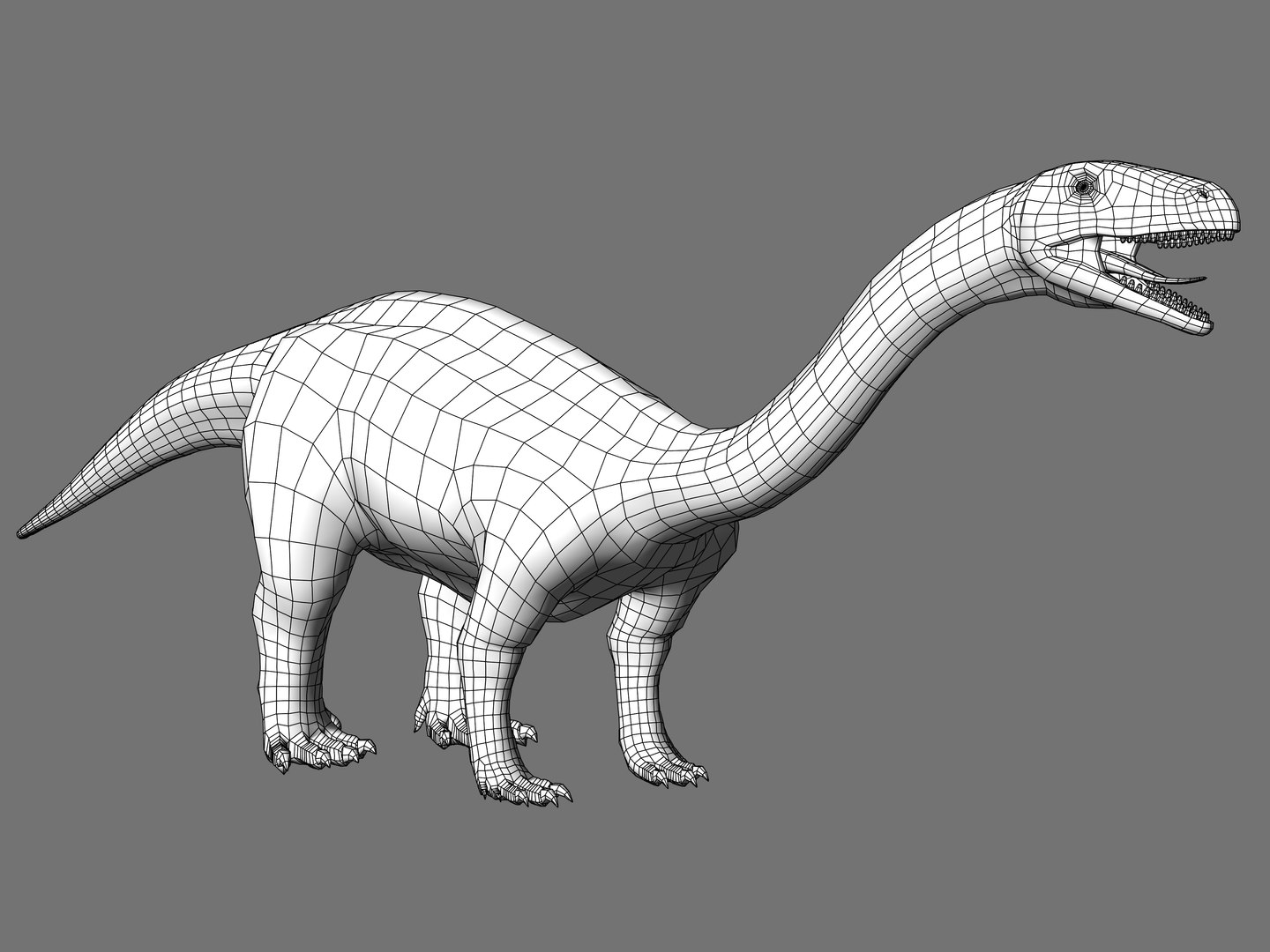 Coloradisaurus Dinosaur Triassic Animal 3D Model - TurboSquid 2333822