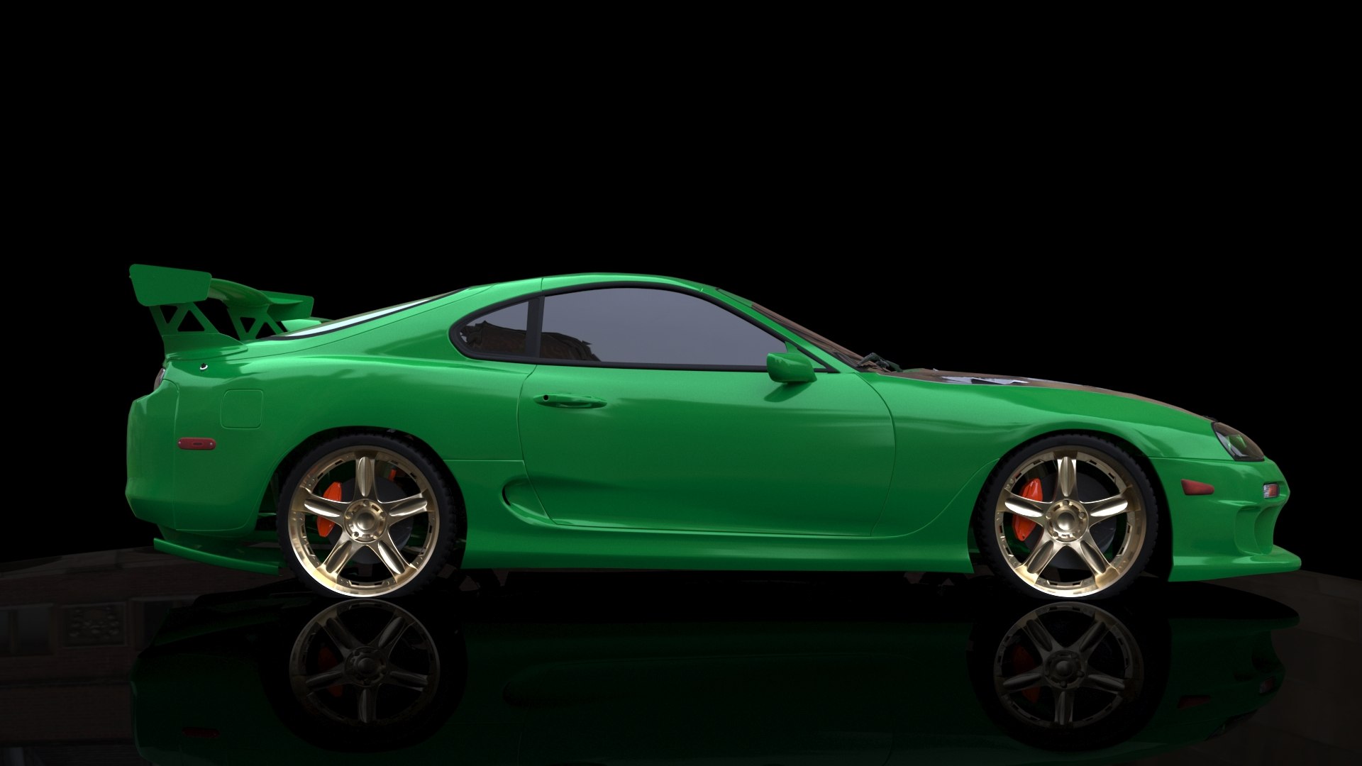 3D Toyota Supra Tuning - TurboSquid 2239062
