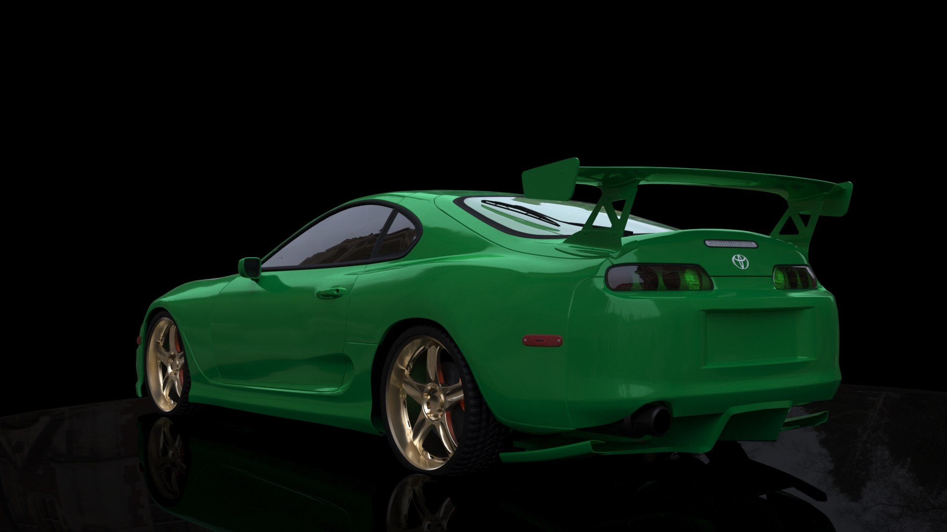 3D Toyota Supra Tuning - TurboSquid 2239062