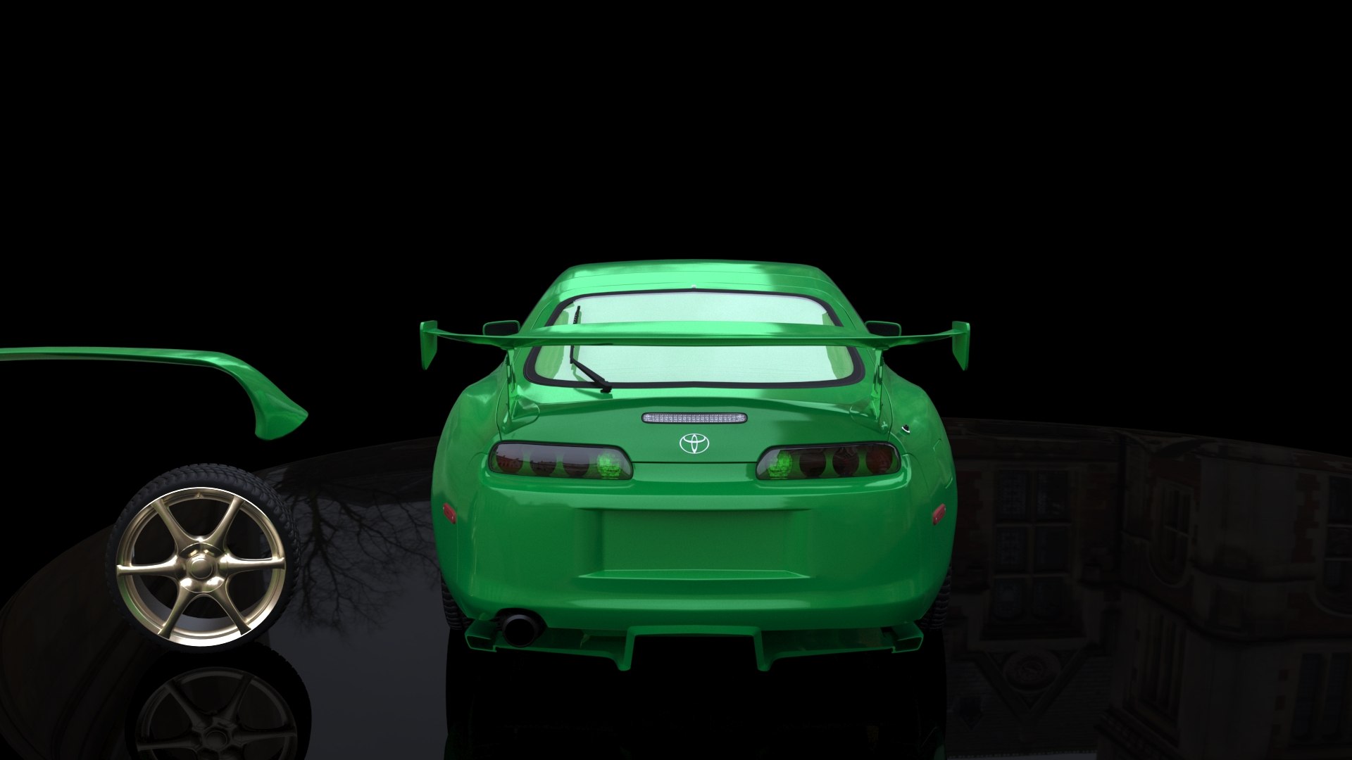 3D Toyota Supra Tuning - TurboSquid 2239062