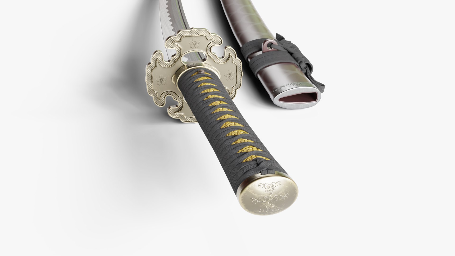 Katana Model Turbosquid 2017602