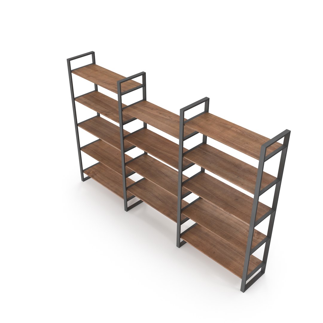 3D decorative shelf model - TurboSquid 1961858