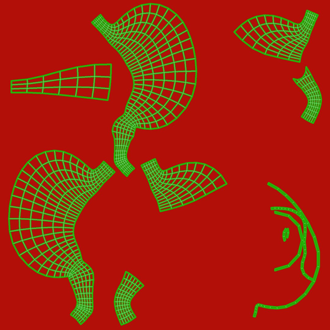 3D Stomach Cutout - TurboSquid 2392486