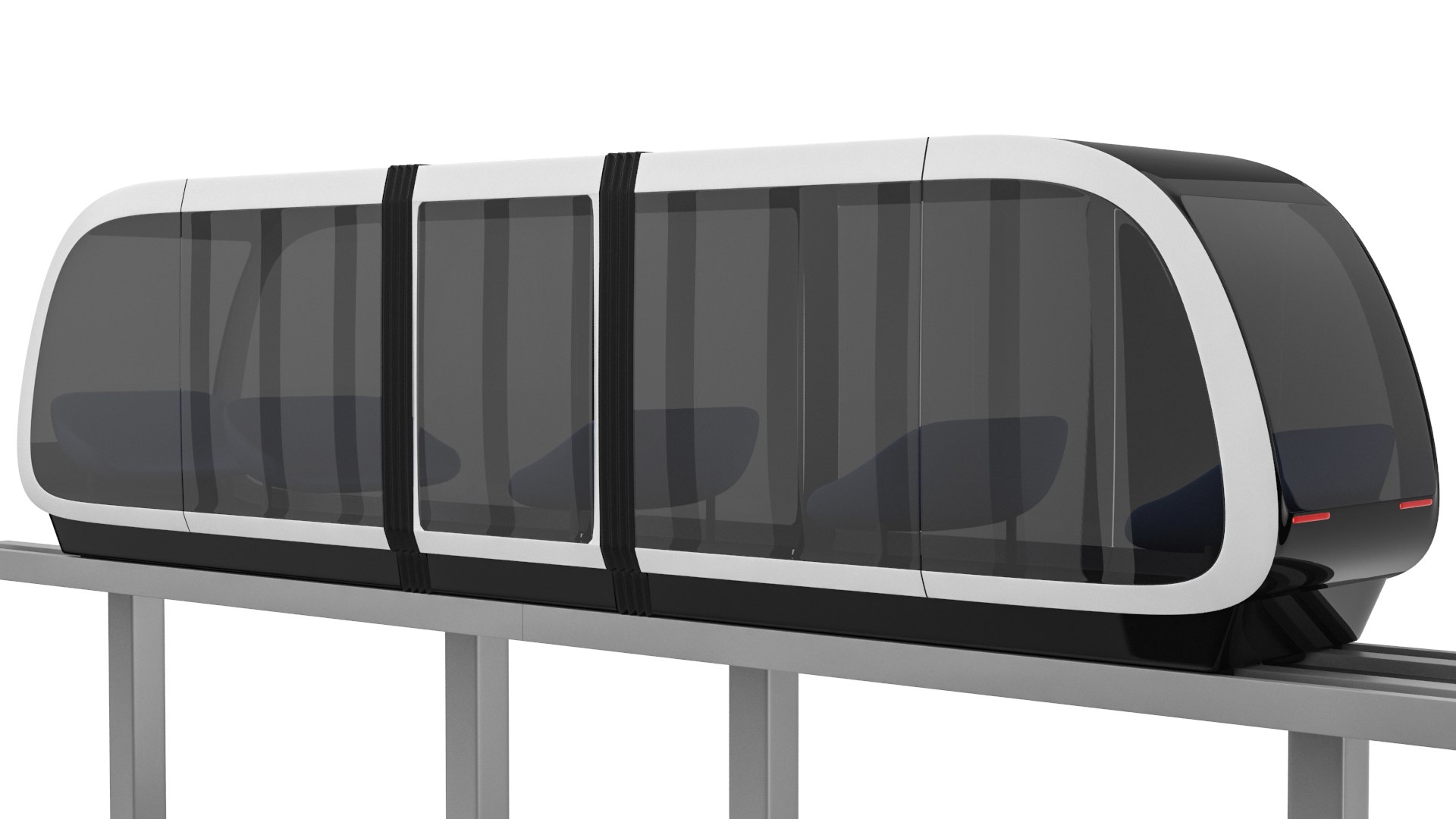 3D modern transit systems model - TurboSquid 1487843